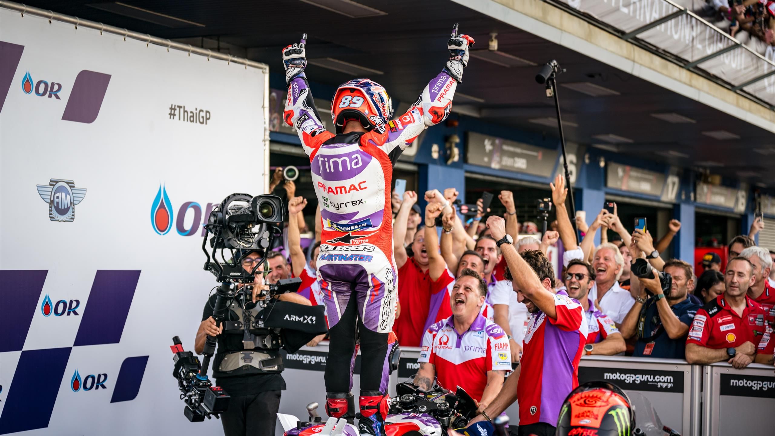 Michael Laverty says Jorge Martin 'answered every call' in epic win at Thailand MotoGP - 'It was ...