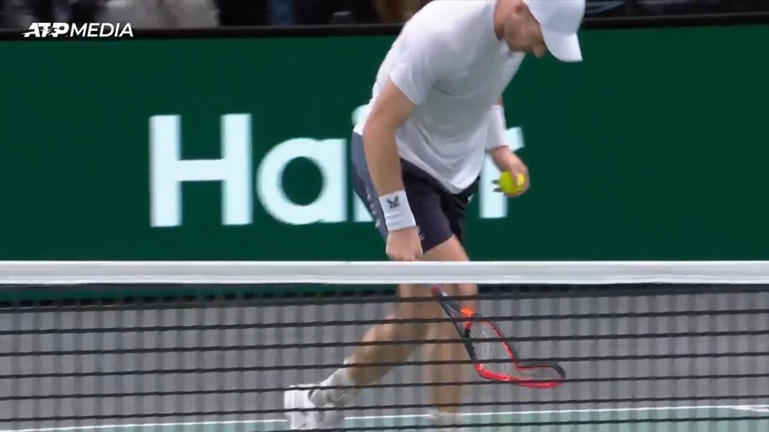 Andy Murray smashes racquet after agonising defeat to Alex de Minaur ...