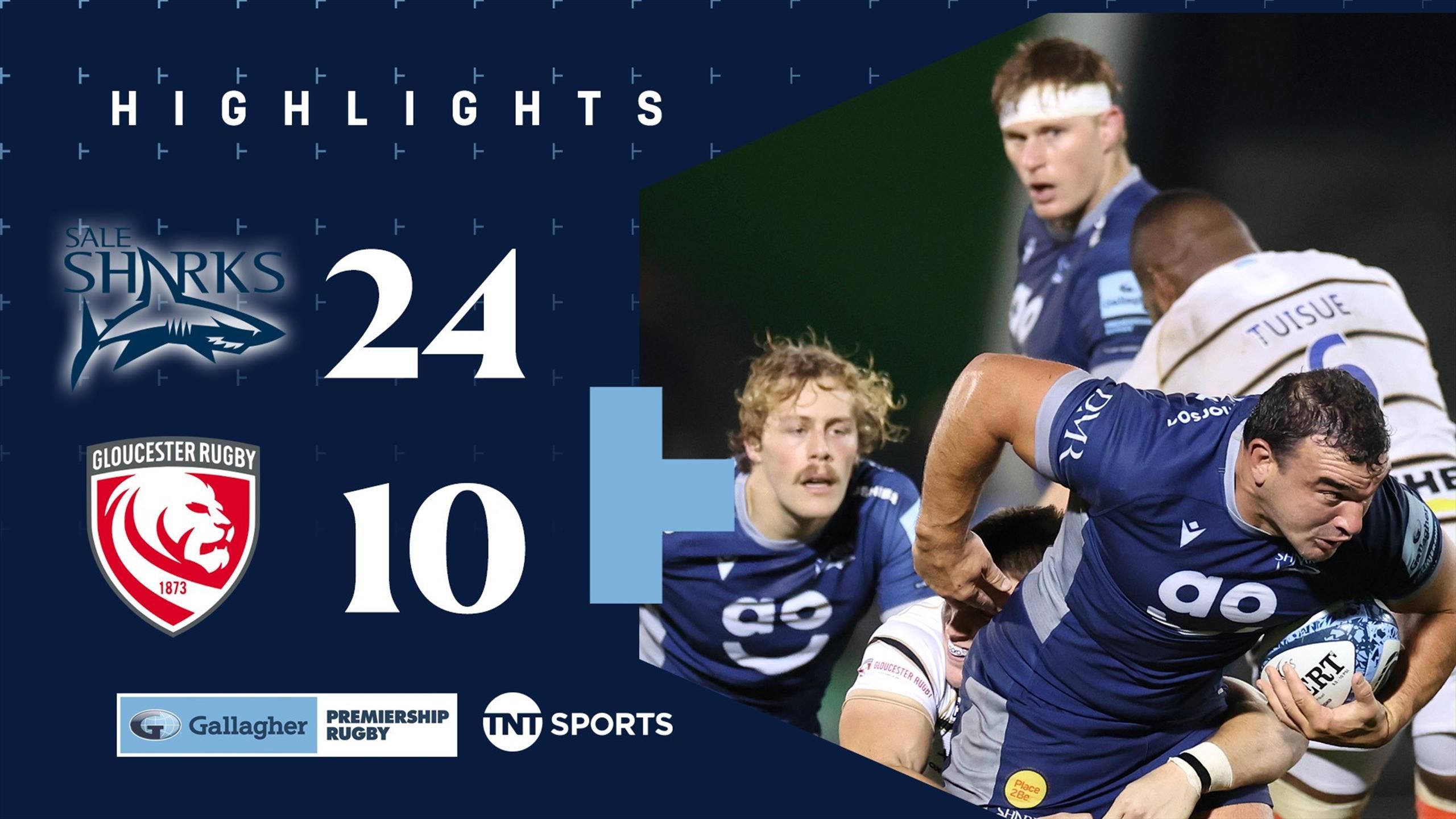 Highlights: Sale Sharks bounce back with victory over Gloucester as ...