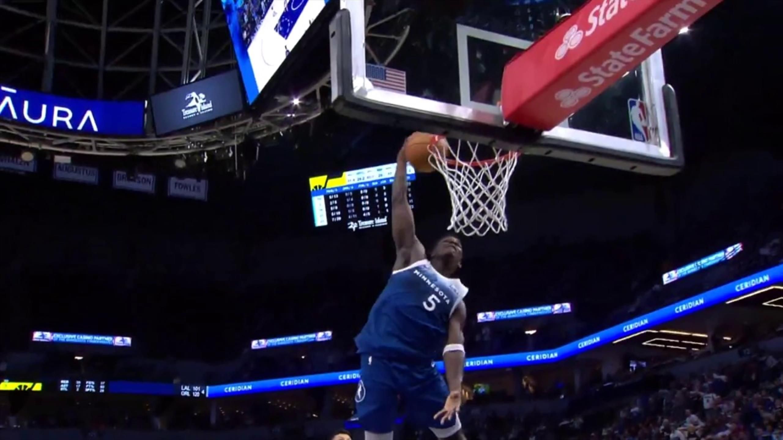 NBA Top 10 plays: Windmill dunks by Zion Williamson and Anthony Edwards ...