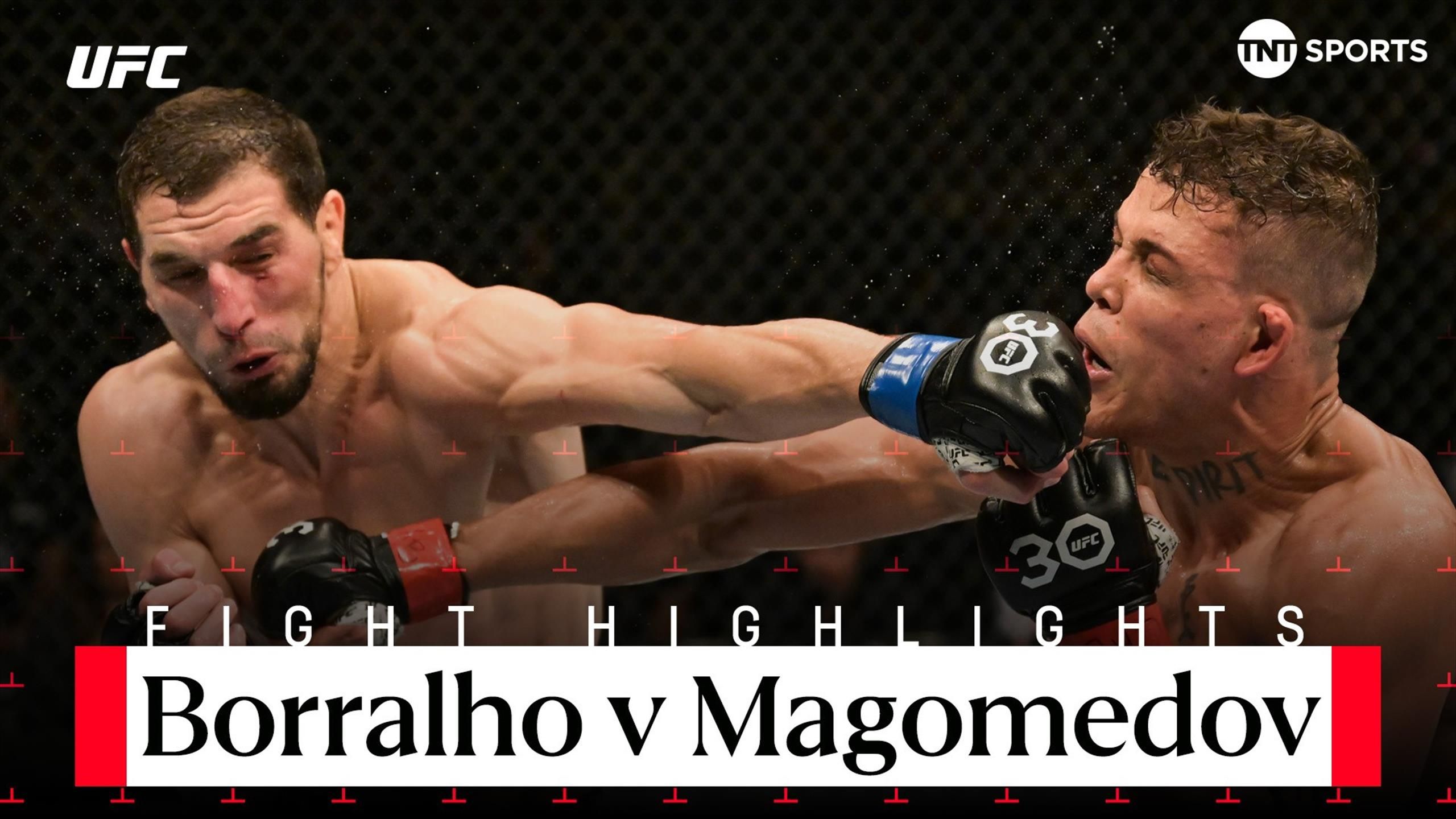 Caio Borralho v Abus Magomedov highlights - UFC Fight Night in Sao ...