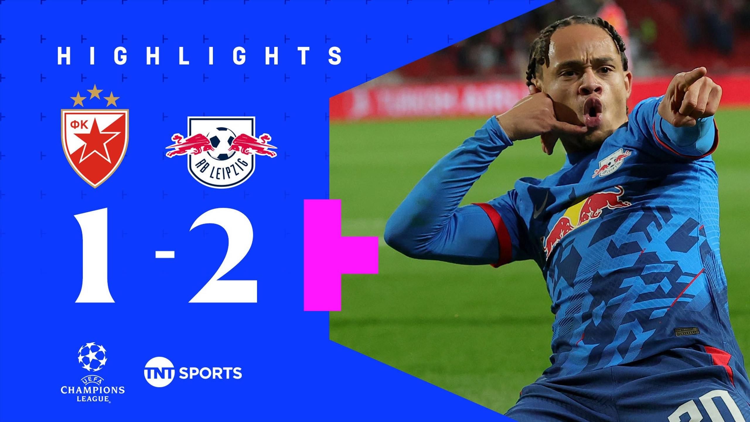 Crvena Zvezda v RB Leipzig – UEFA Champions League highlights ...