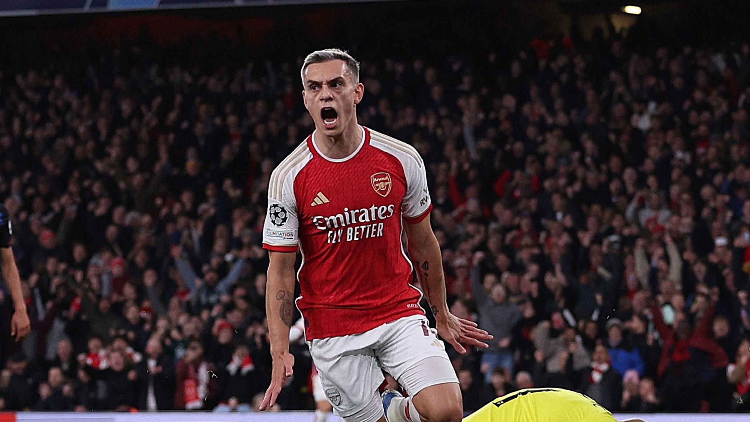 ‘Perfect Arsenal goal' – Leandro Trossard opens scoring after defence ...