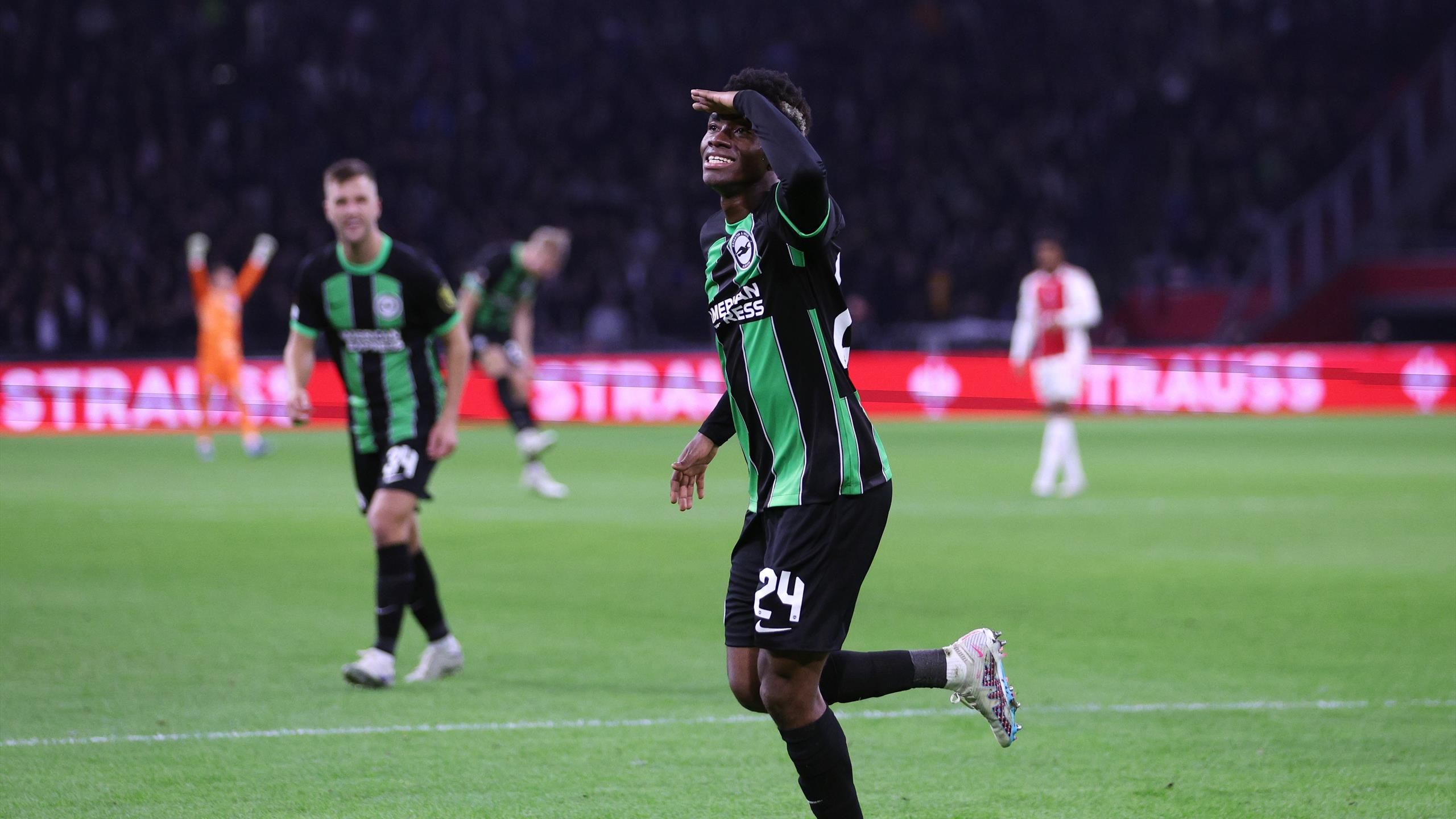 'So easy on the eye' - Simon Adingra finishes 'beautiful' Brighton team ...