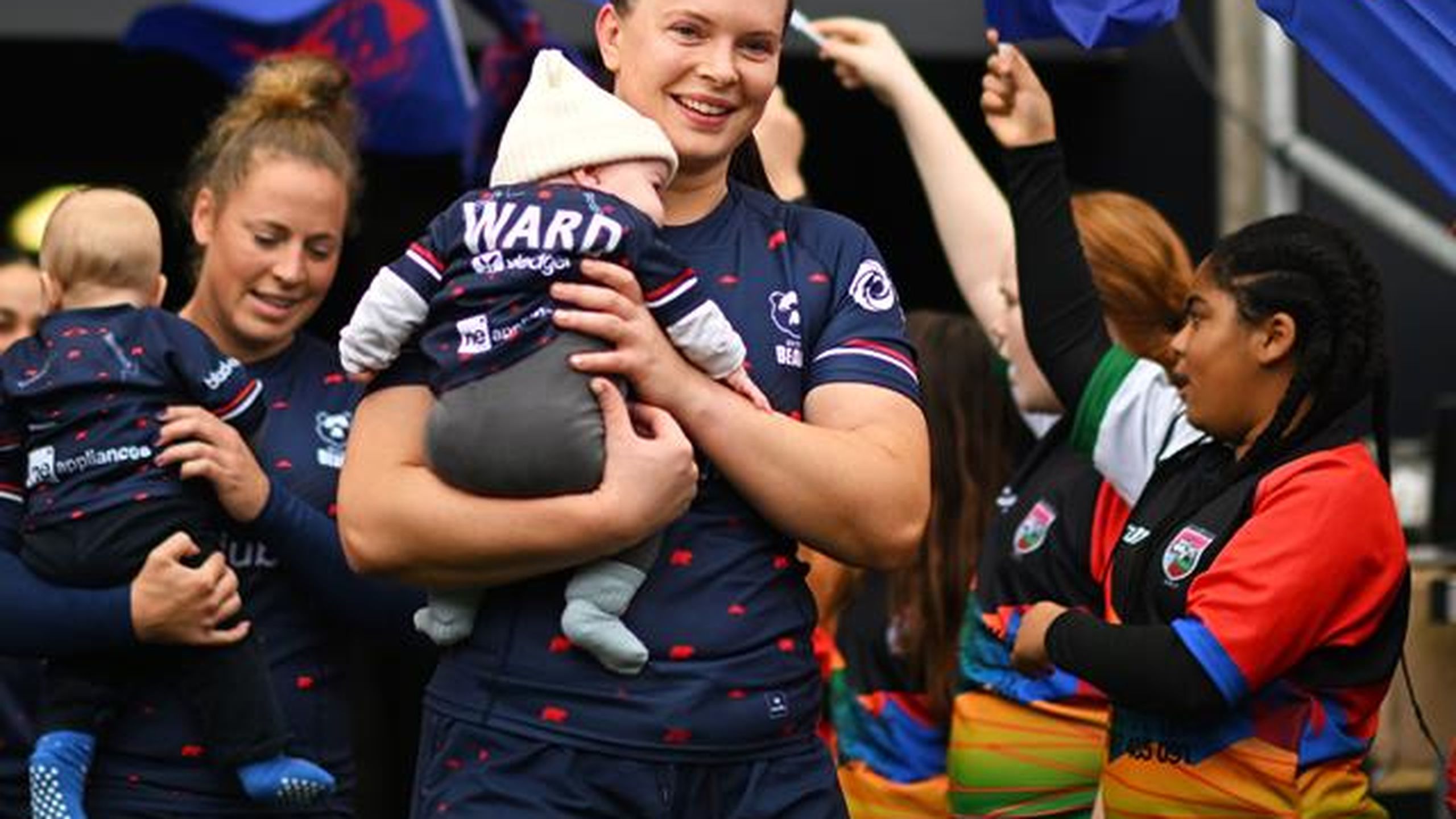 Premiership Women's Rugby: Dave Ward hails 'incredible' wife Abbie on ...