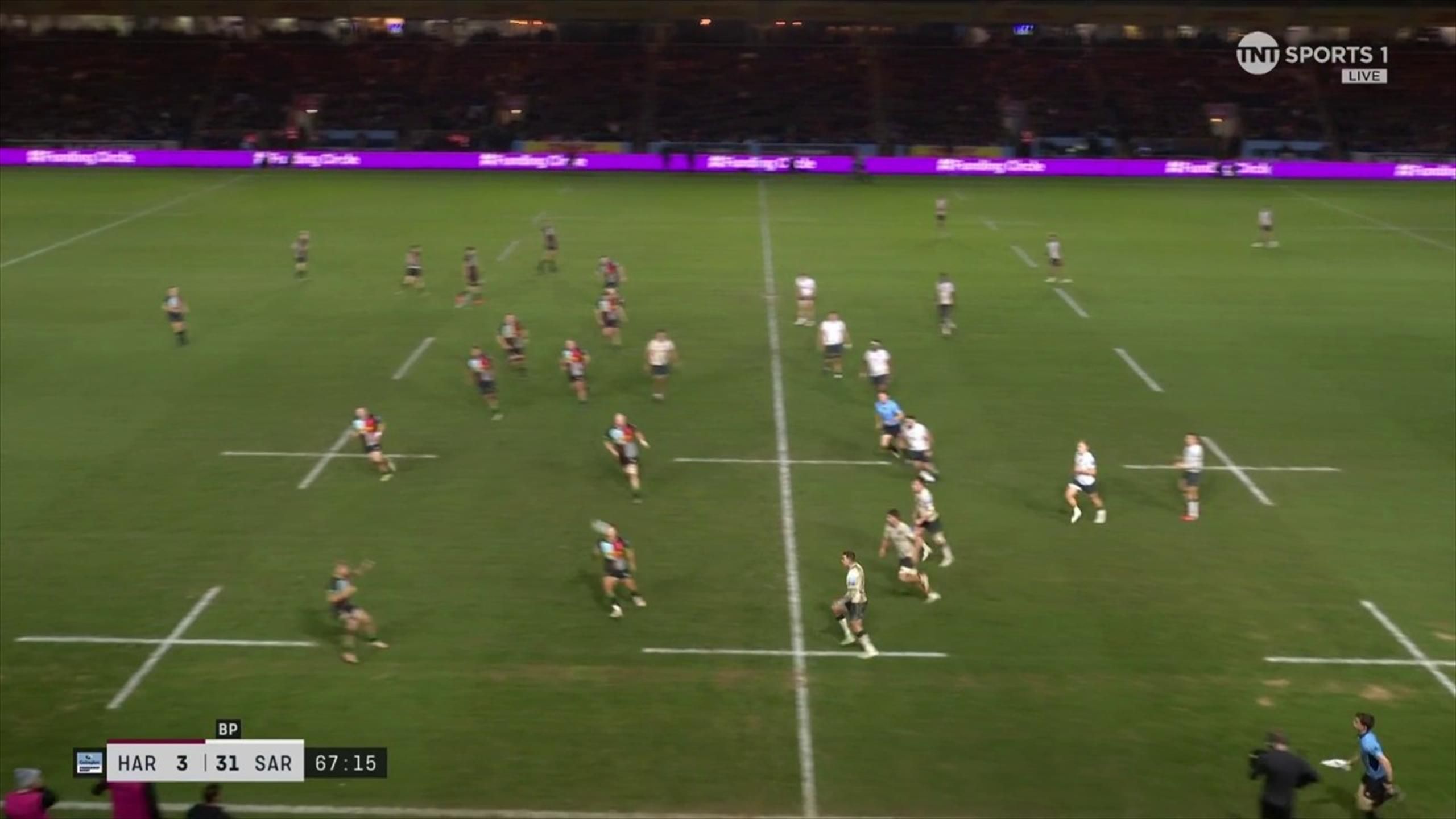 Watch: Owen Farrell skill lights up London Gallagher Premiership derby ...