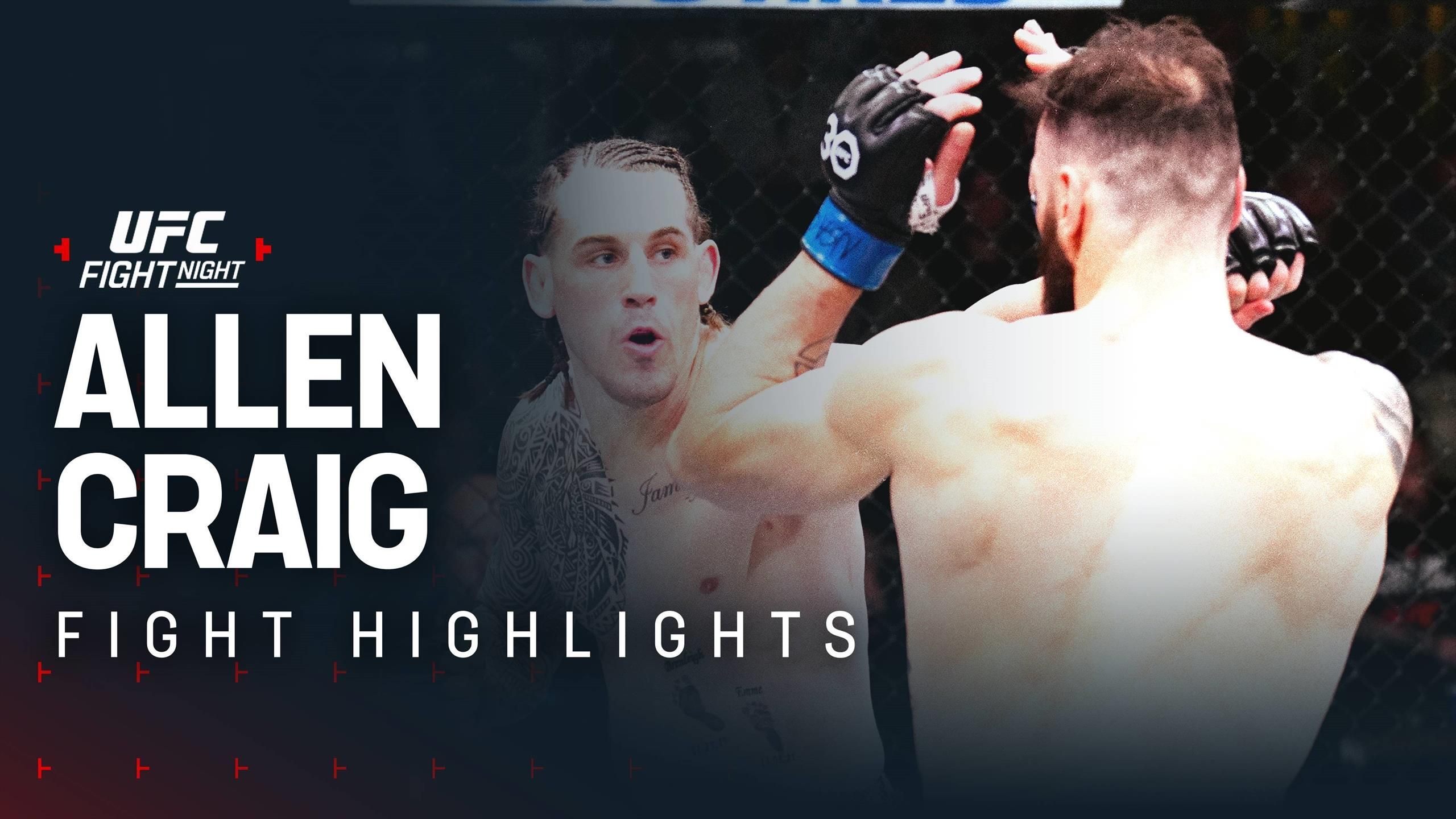 Highlights: Brendan Allen continues winning run by submitting Paul ...