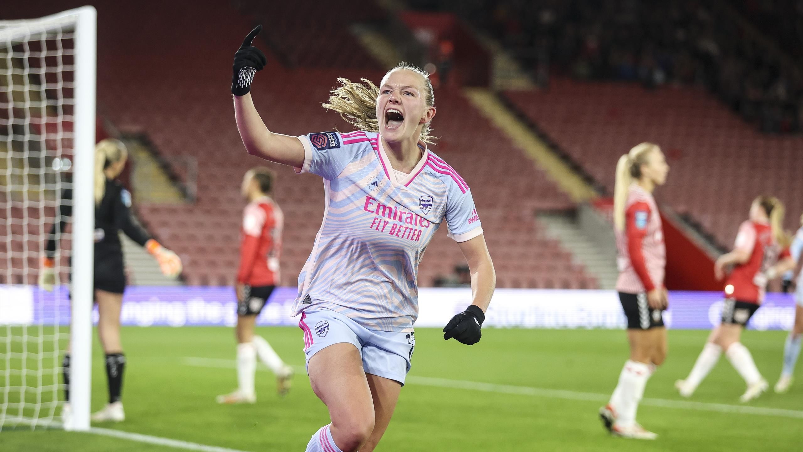 Amanda Ilestedt nets stoppage-time winner for Arsenal over Southampton ...