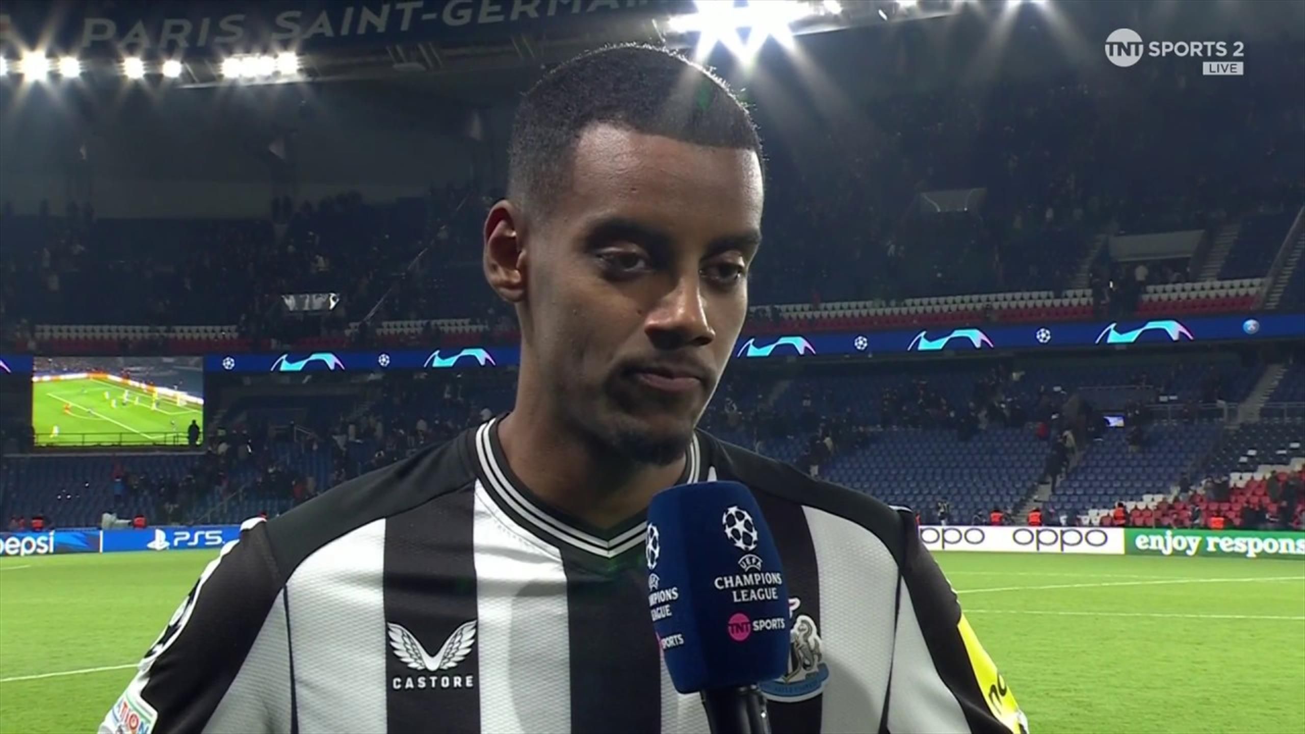 Alexander Isak says penalty looked 'a bit cheap' after Newcastle ...