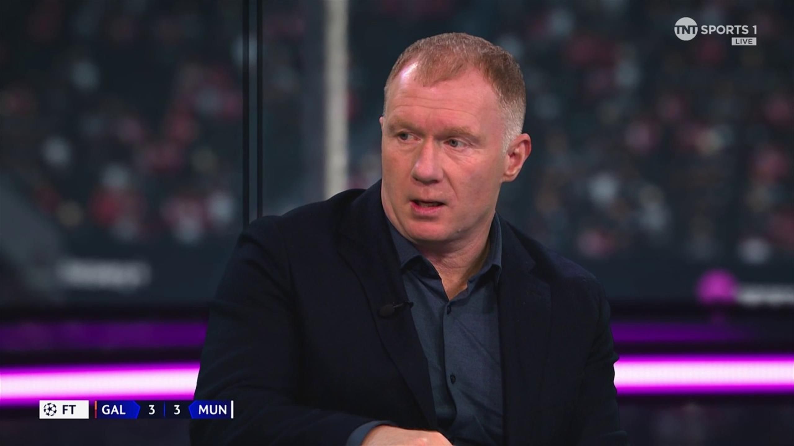 Paul Scholes left aghast by Manchester United's 'wide open' midfield ...