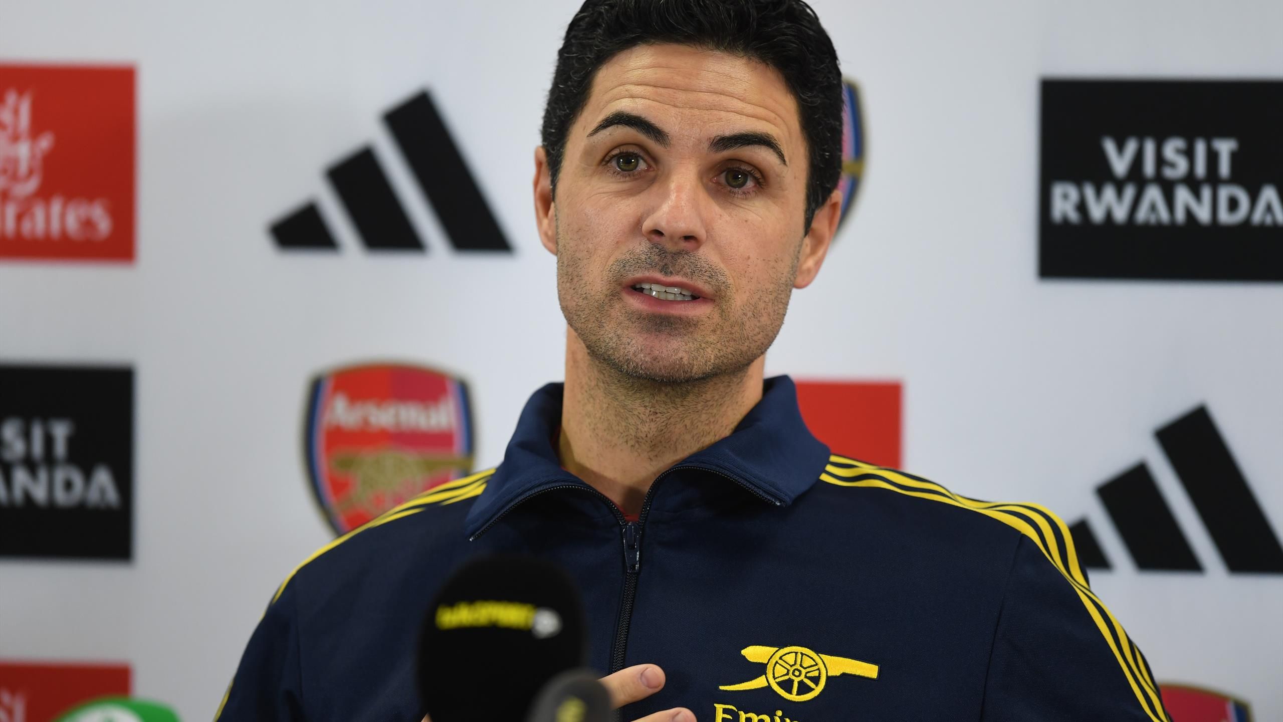Arsenal manager Mikel Arteta suggests how to stop managers celebrating ...