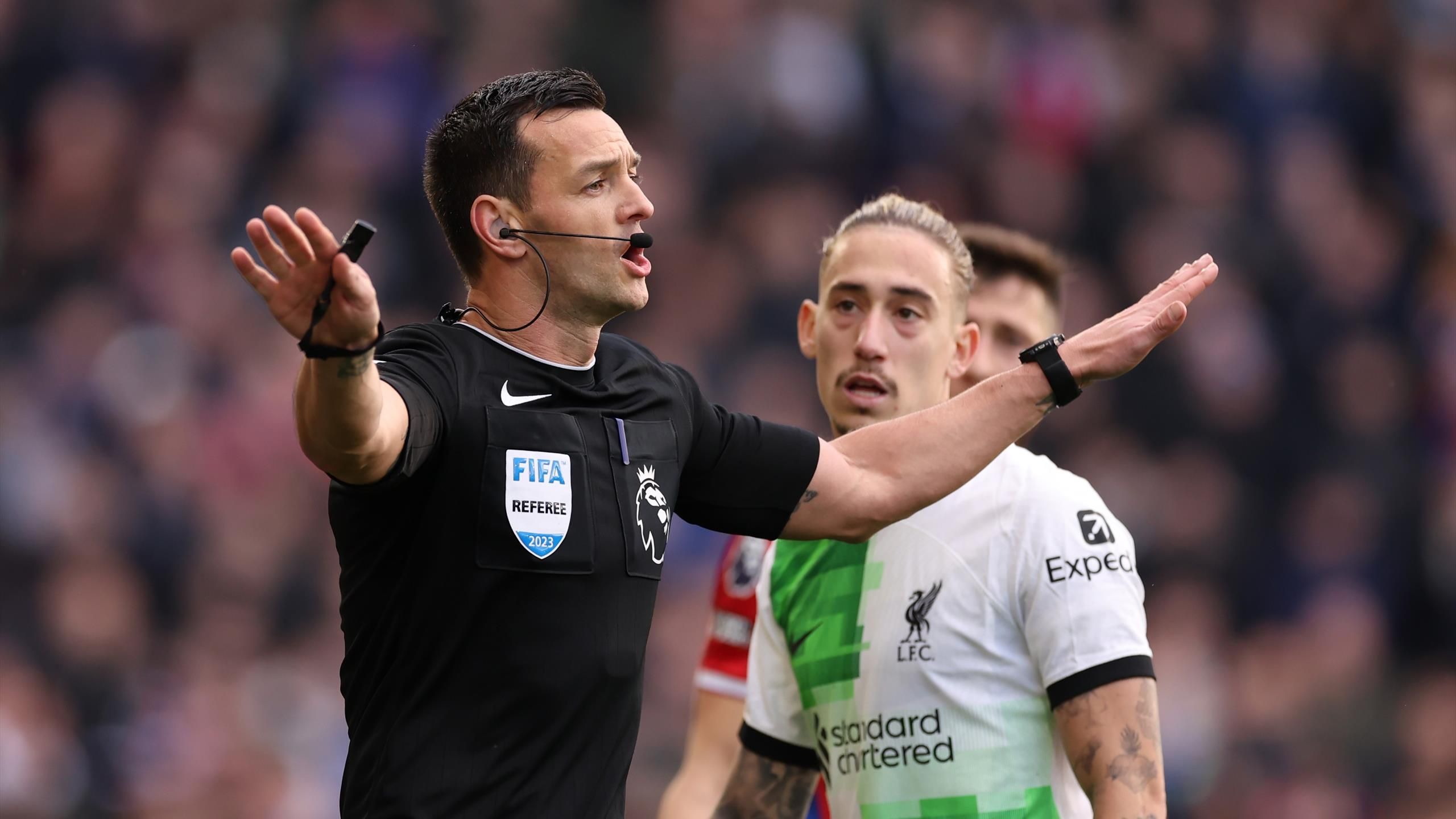 ‘VAR were convincing him’ - Peter Crouch on decision to overturn ...