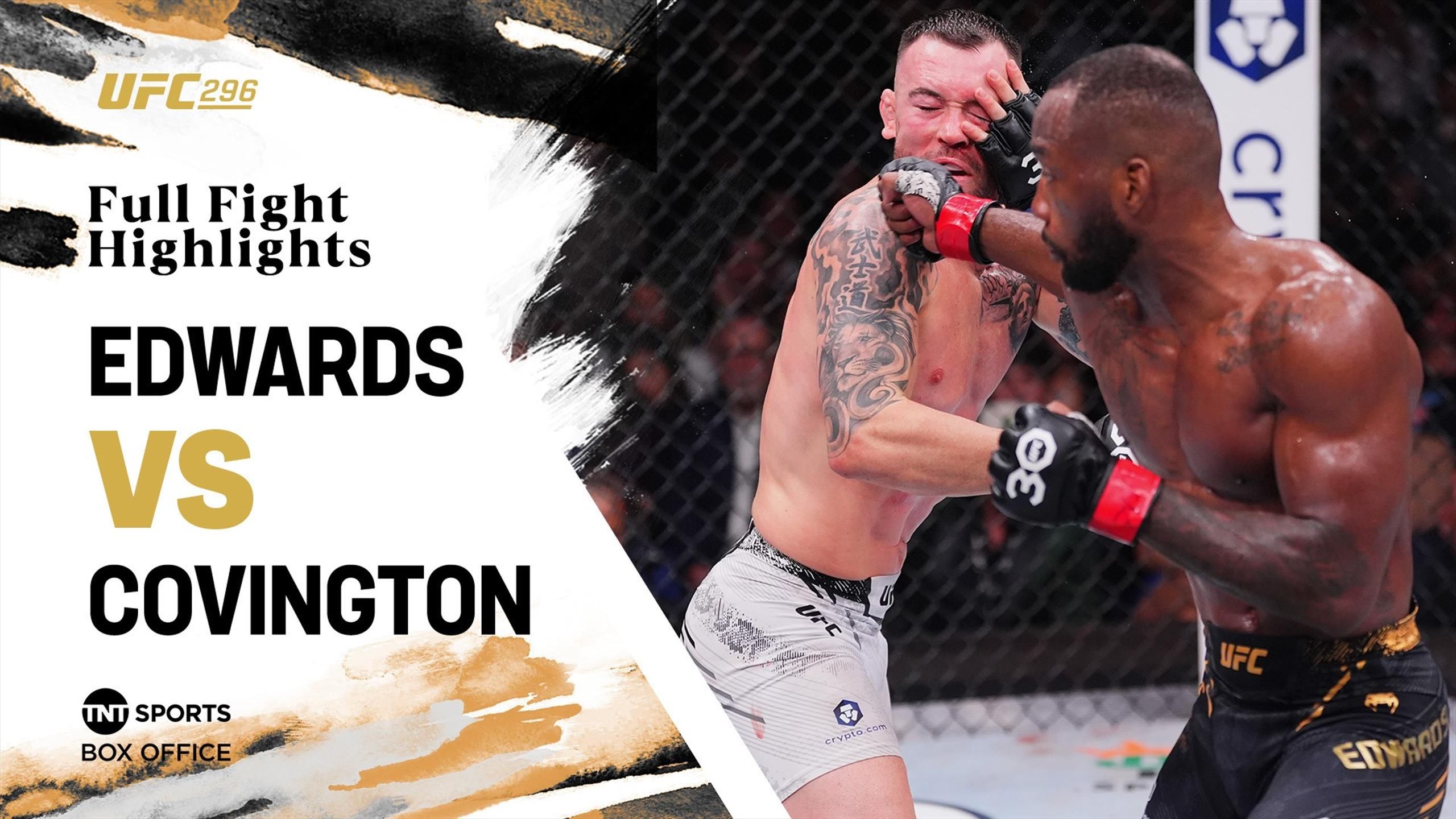 UFC 296 Highlights: Leon Edwards dominates Colby Covington in Las Vegas ...