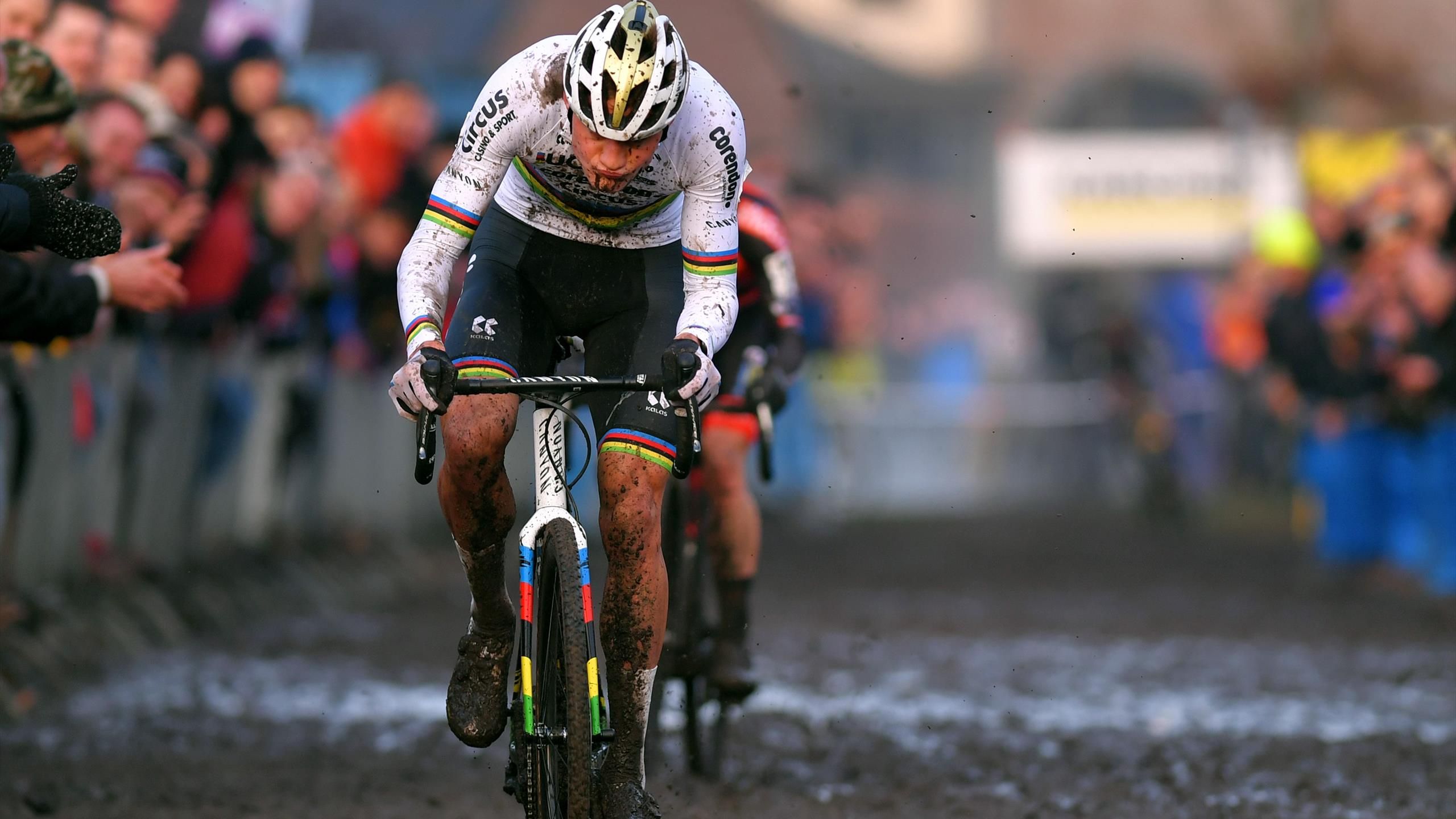 Mathieu van der Poel wins Loenhout–Azencross cyclo-cross, Gianni ...