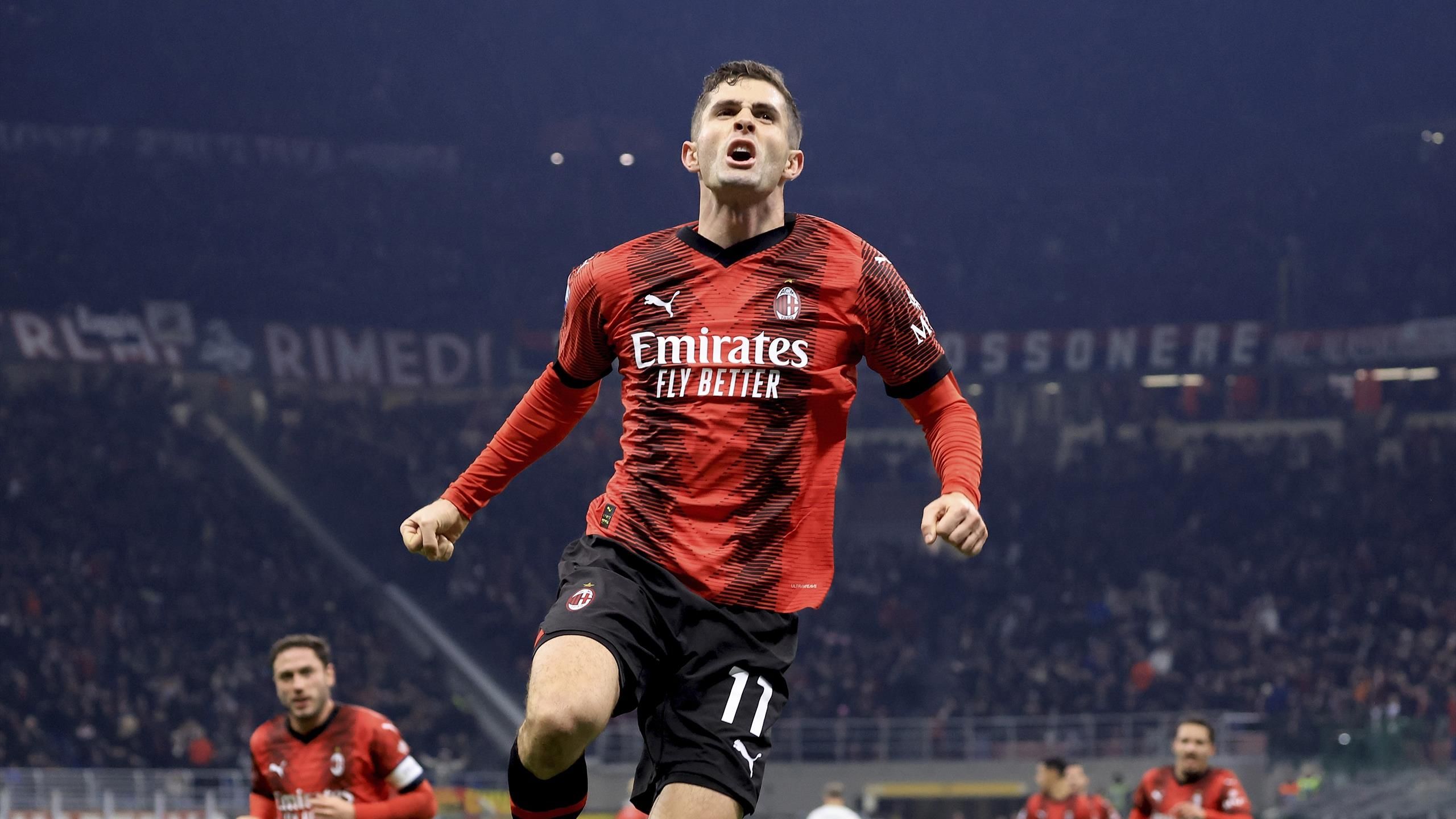 AC Milan 1-0 Sassuolo - Christian Pulisic pounces to net winner for AC ...