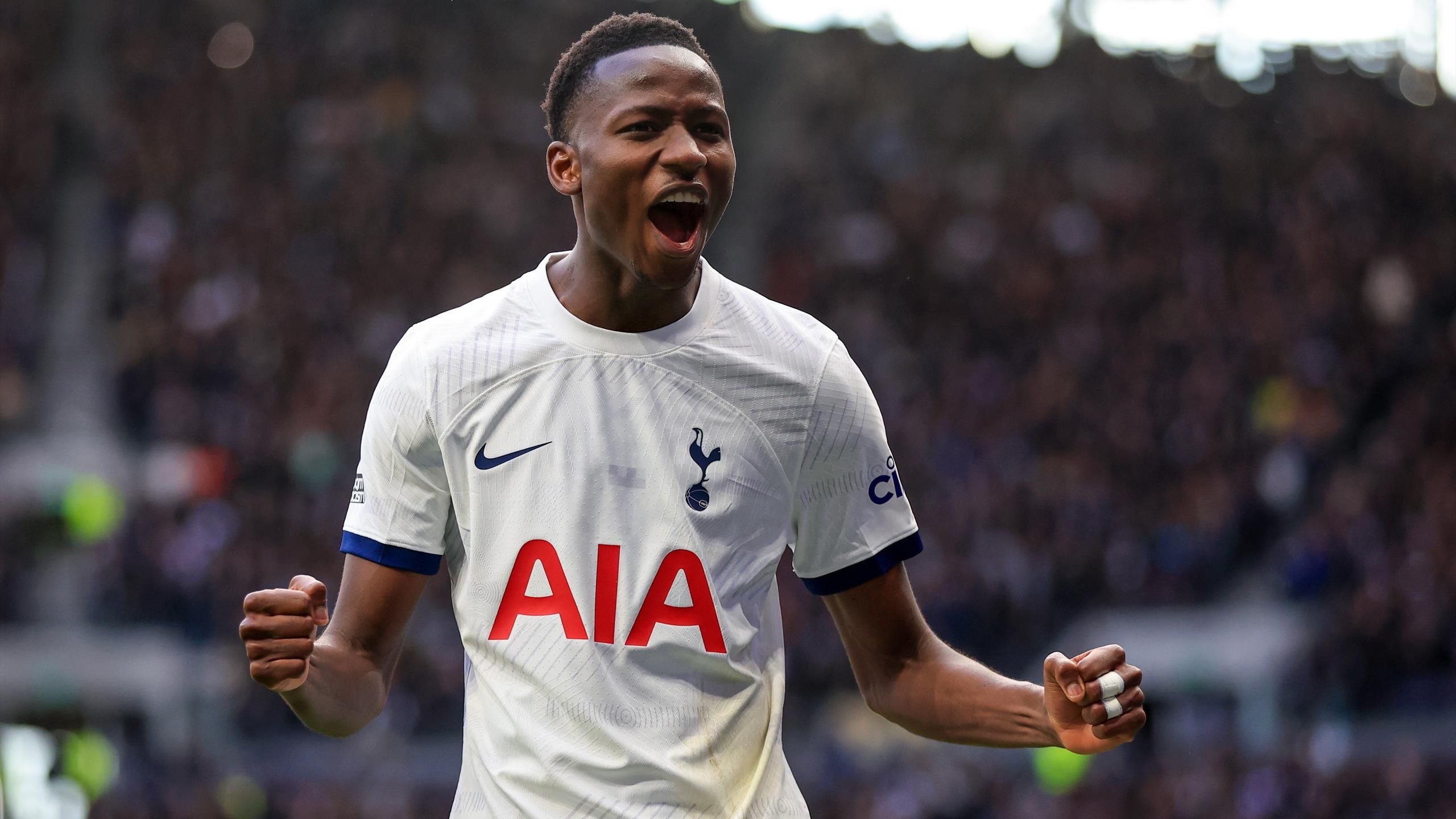 Pape Matar Sarr signs new long-term contract at Tottenham after fine start to season under Ange ...