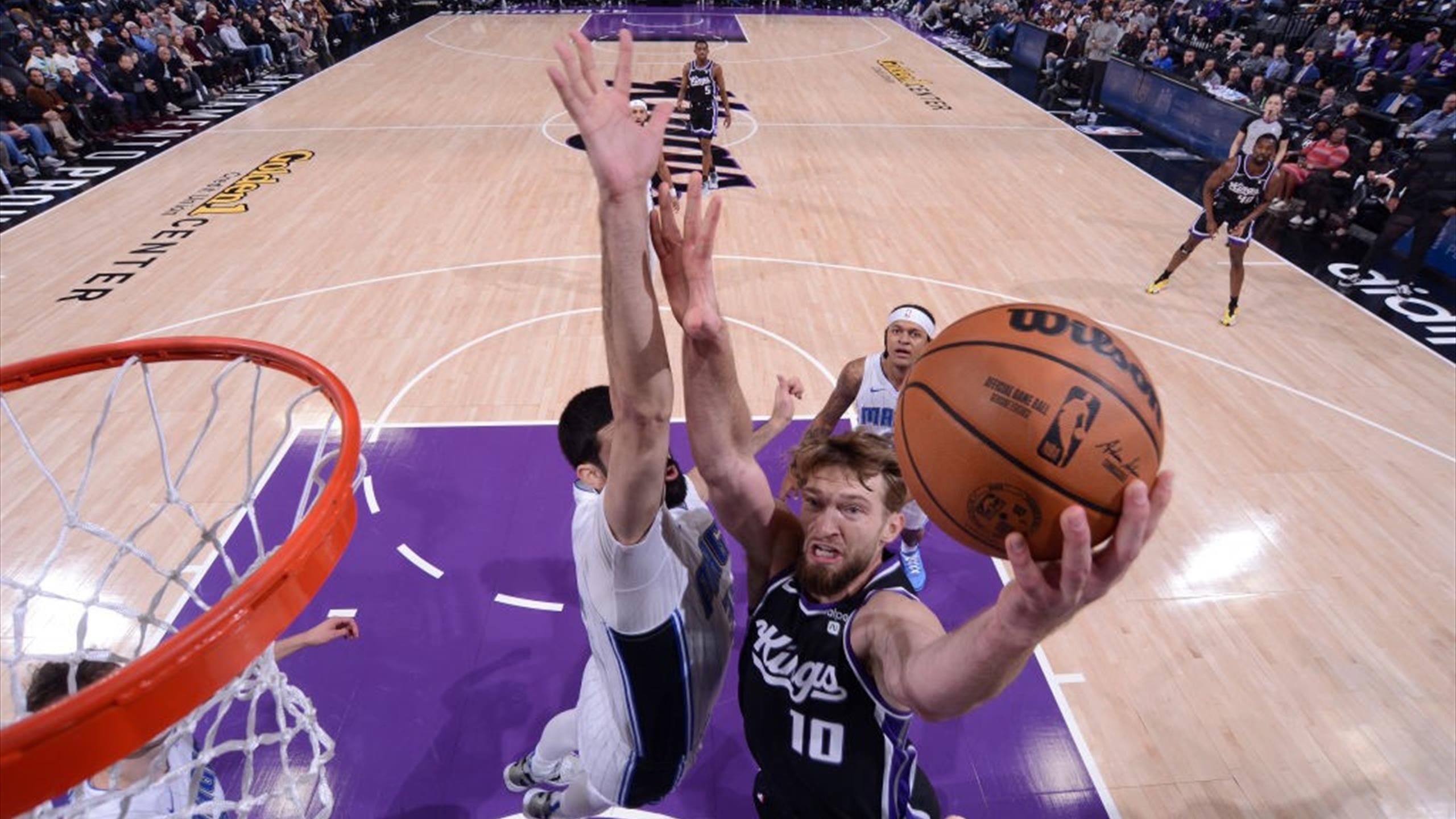 NBA: Domantas Sabonis stars for the Sacramento Kings against the ...