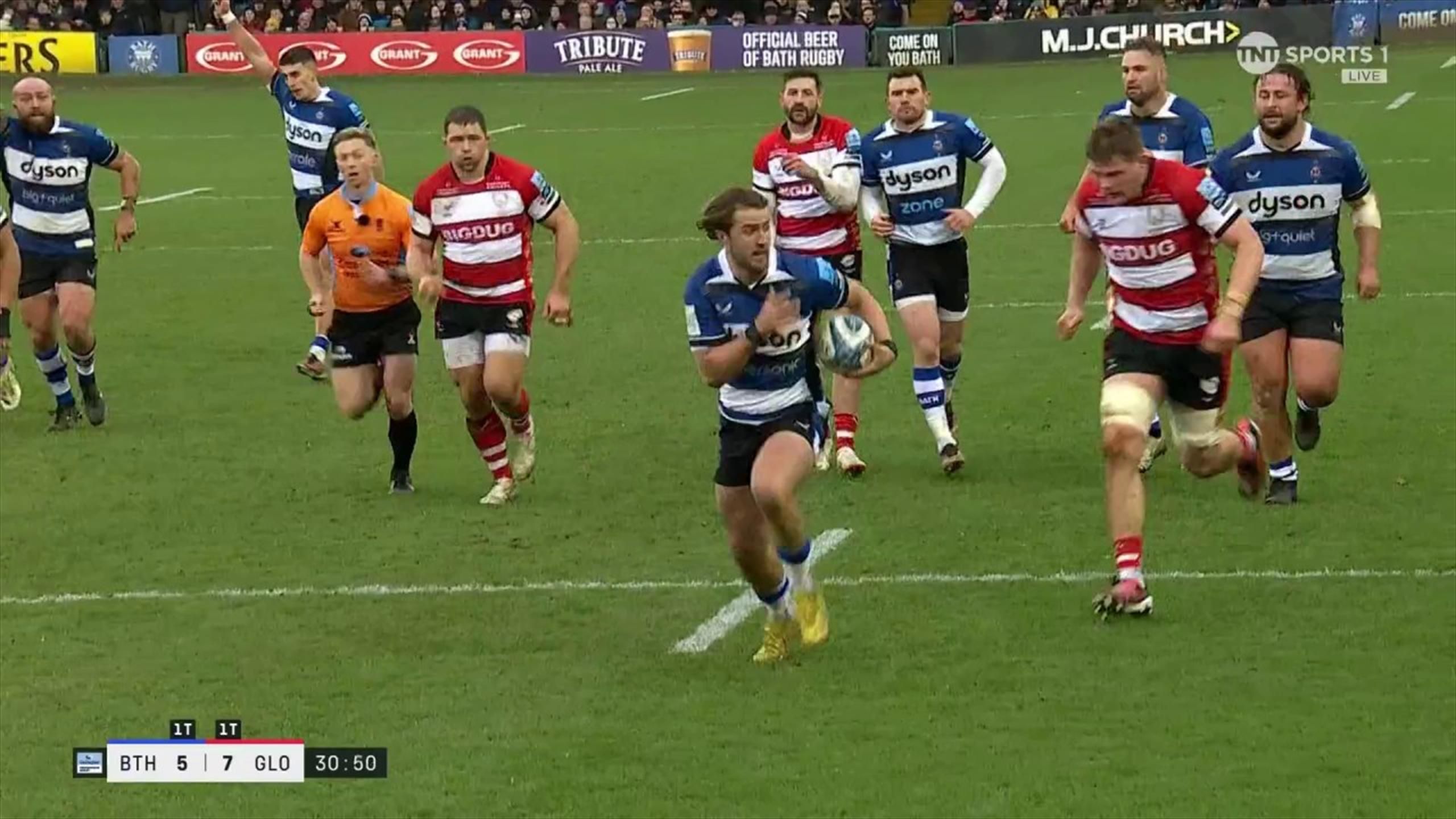 ‘Magnificent score’ - Tom de Glanville exchanges passes before dashing ...