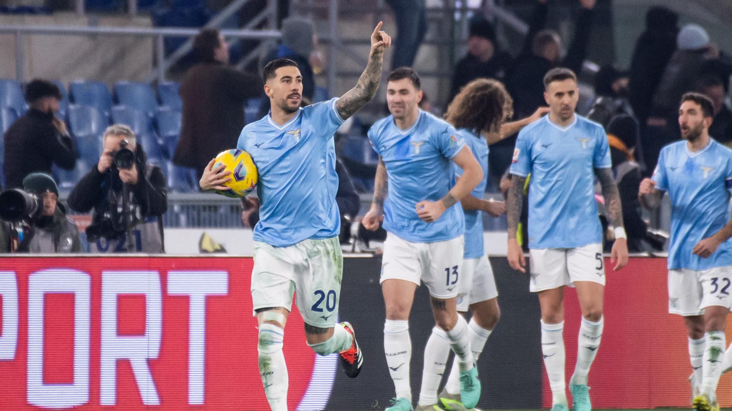 Lazio beat rivals Roma to reach Coppa Italia semi-finals as three ...