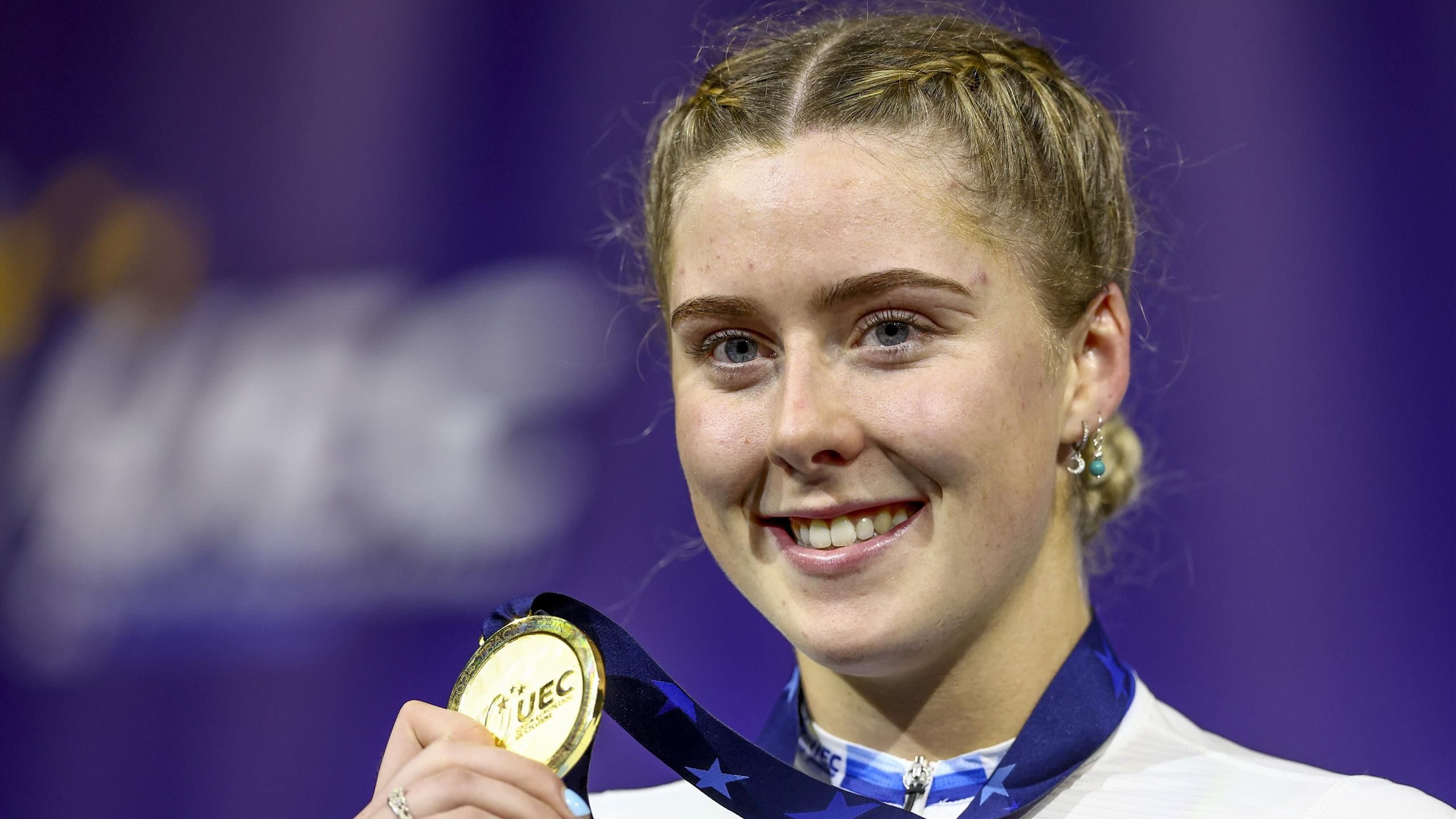 Emma Finucane becomes GB's first female European sprint champion ...
