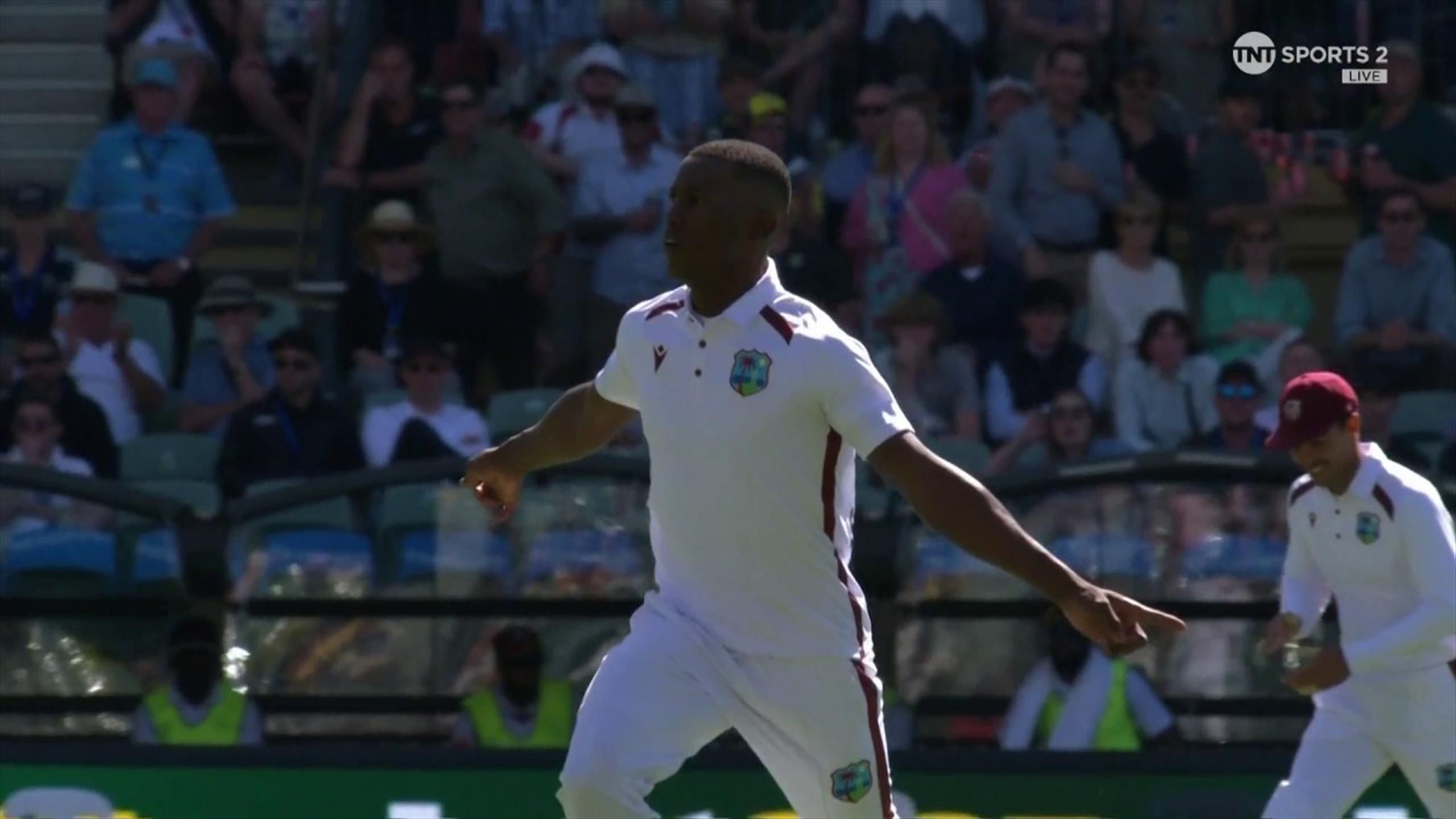 'First ball, first wicket!' - Shamar Joseph dismisses Steve Smith to ...
