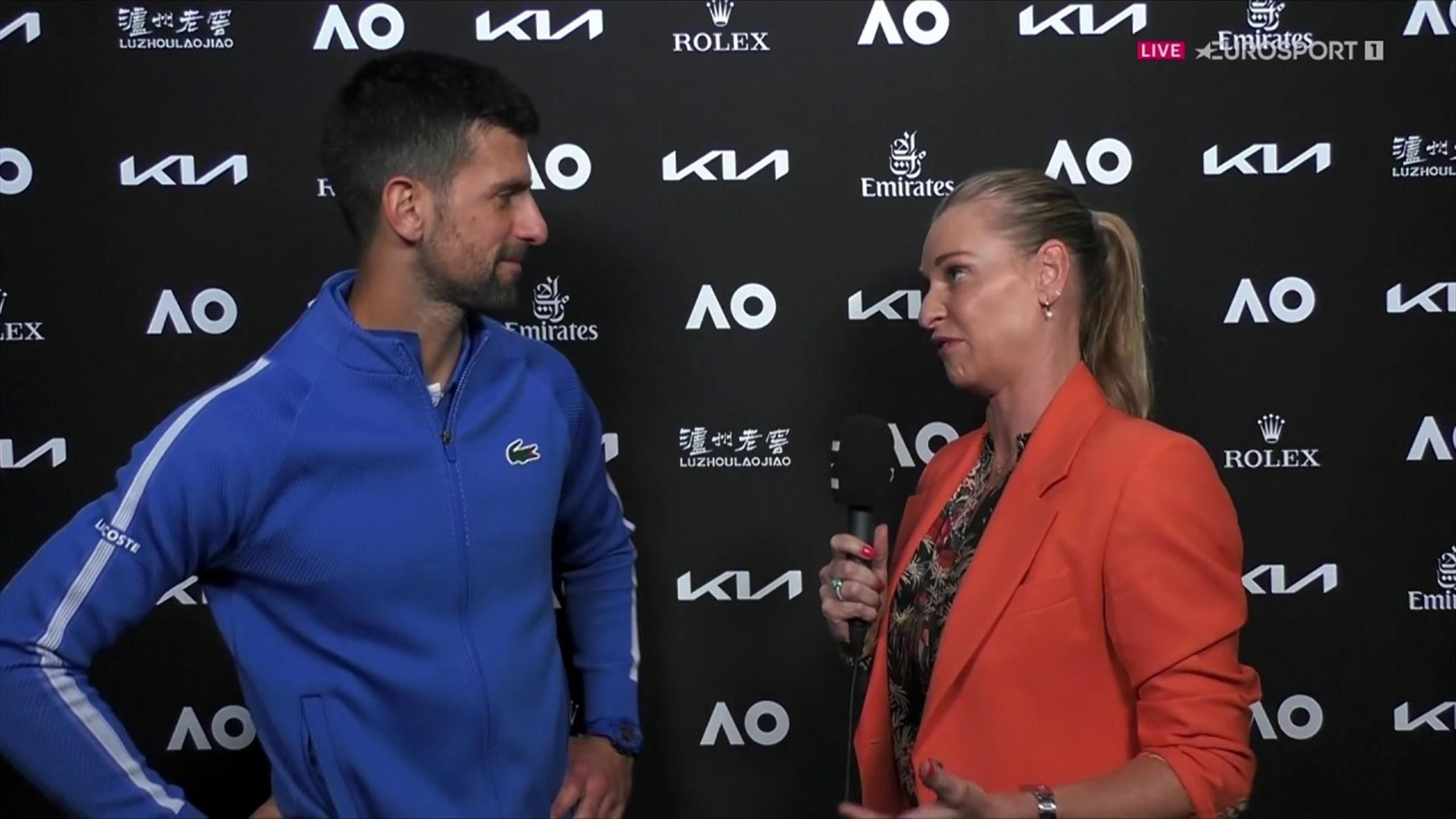 Novak Djokovic on 'confronting the hecklers' during Alexei Popyrin win ...
