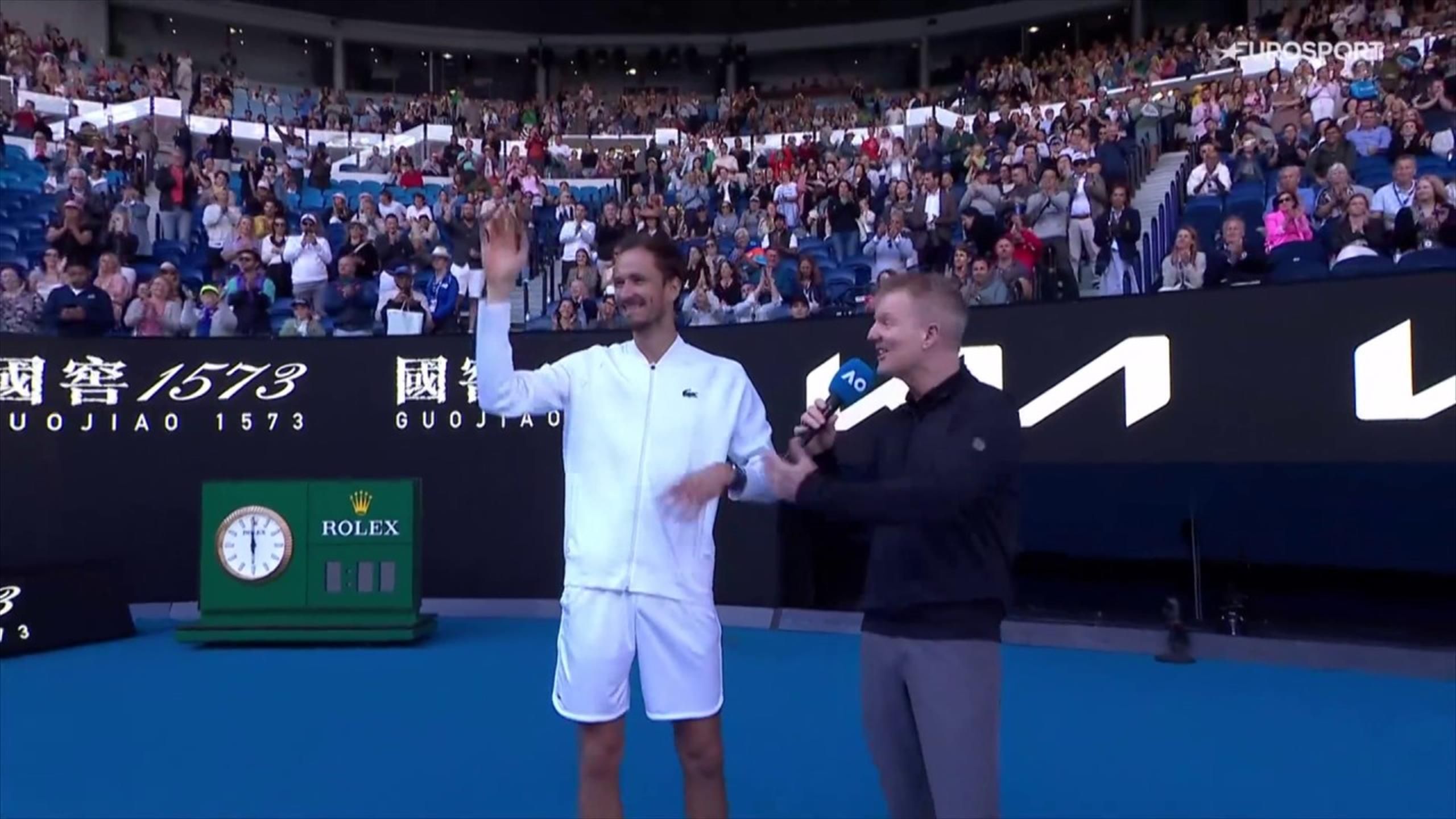 Australian Open: 'Amazing!' - Daniil Medvedev gives surprise ...