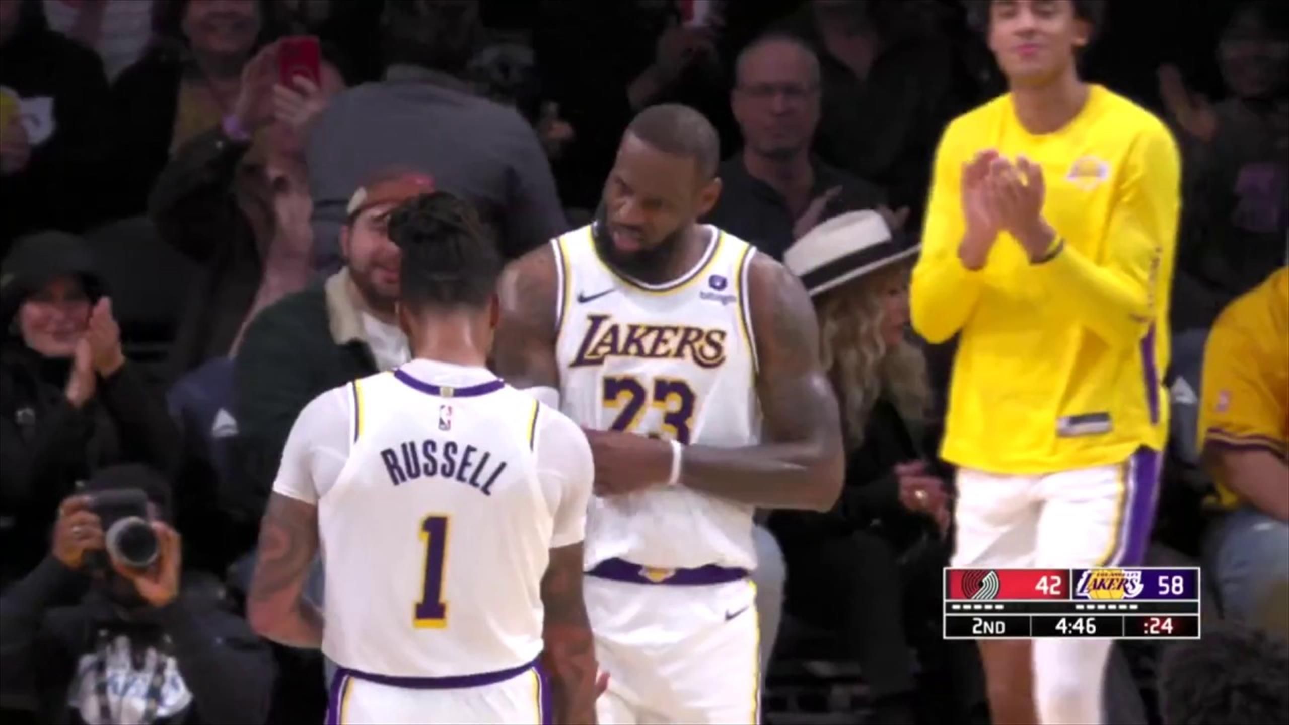LeBron James leads top-10 NBA plays with 'bounce-pass alley-oop dunk ...