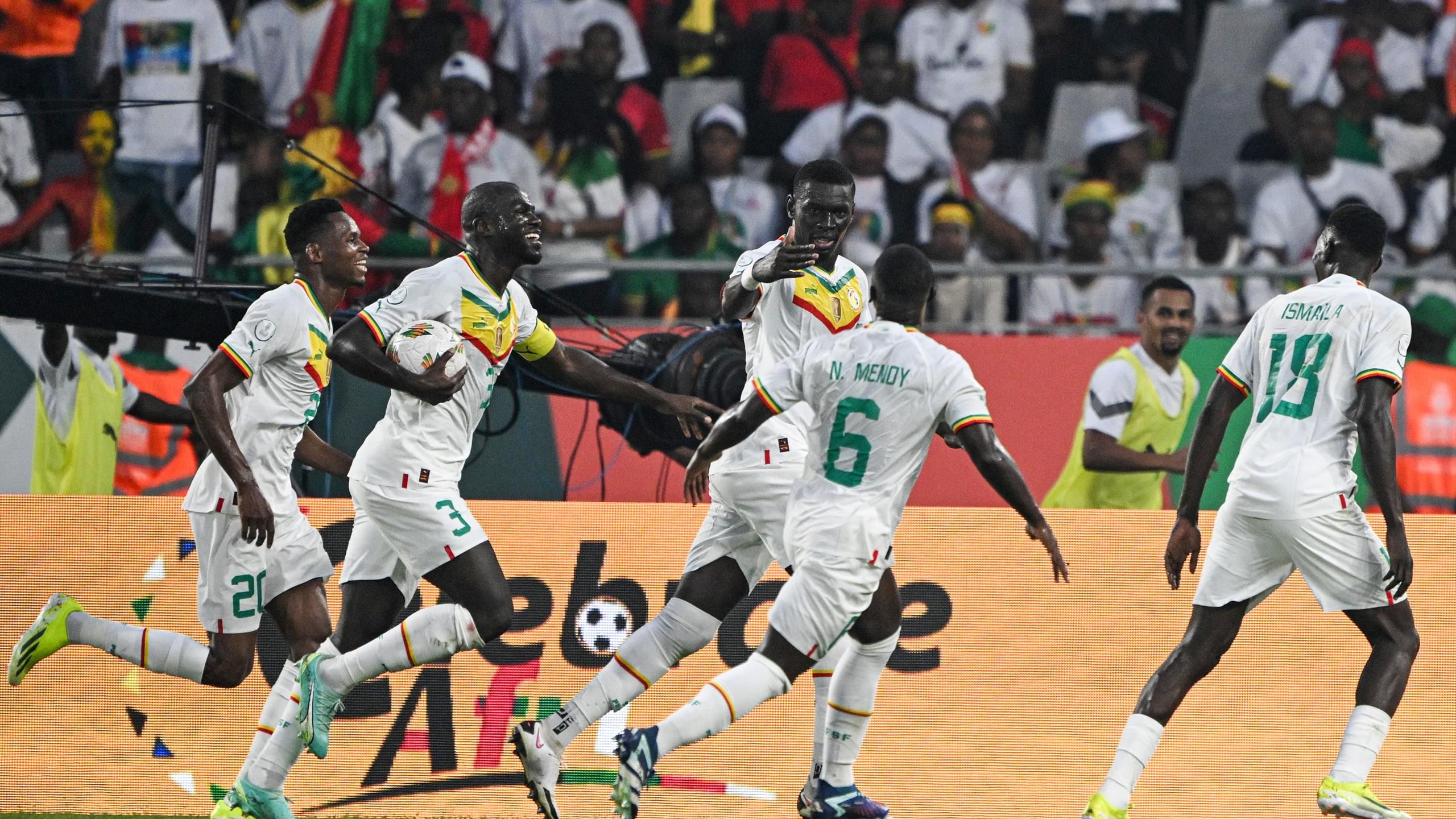 Guinea 0-2 Senegal - Abdoulaye Seck and Iliman Ndiaye goals send ...
