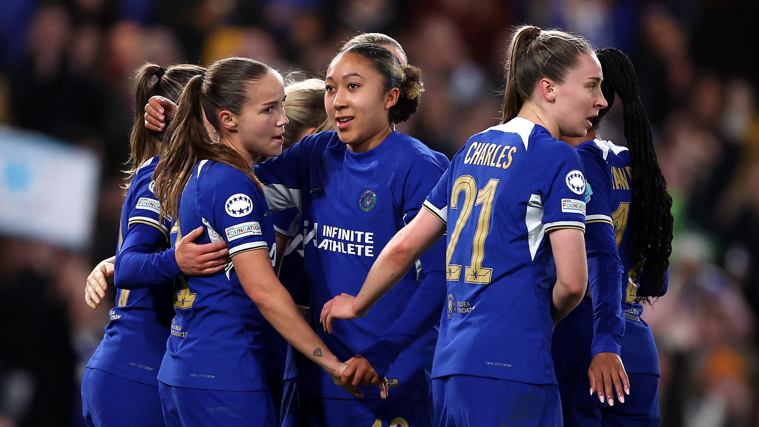 Chelsea 2-1 Real Madrid: Guro Reiten penalty and Mylene Chavas own goal ...