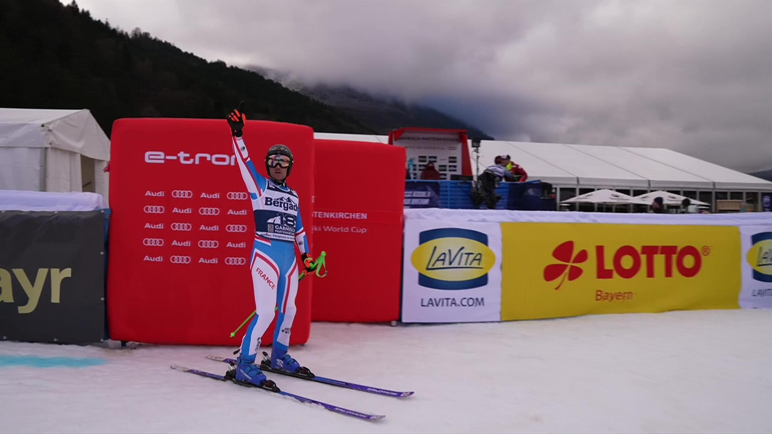 'He was so clean!' - Nils Allegre storms into World Cup Super G lead in ...