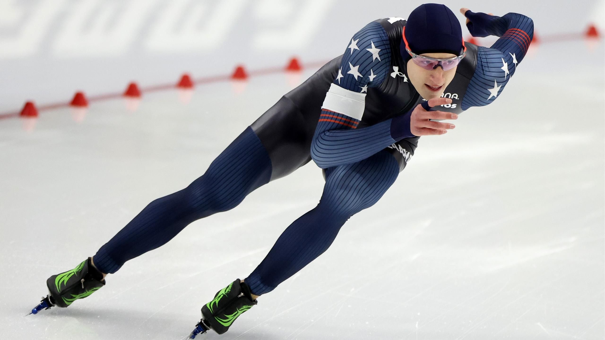 Jordan Stolz smashes 1000m world record at Salt Lake City Speed Skating ...