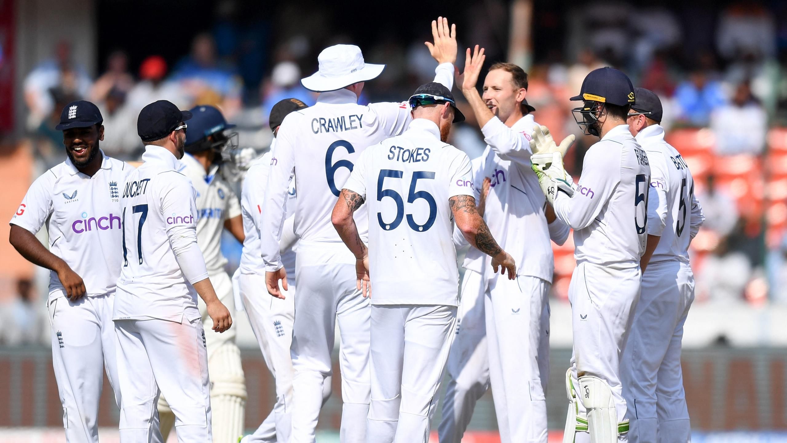 ‘It’s Tom Hartley again’! – England’s momentum continues on day four ...