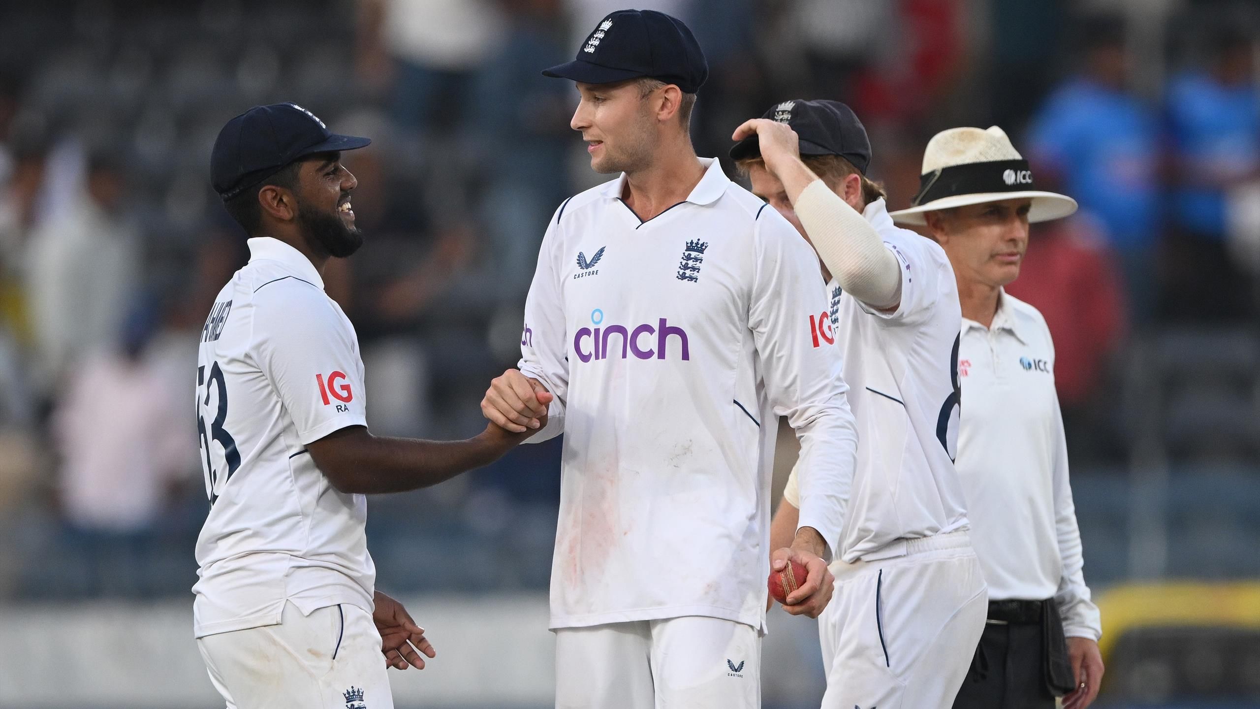 Former England skipper Alastair Cook lauds Tom Hartley for debut seven ...