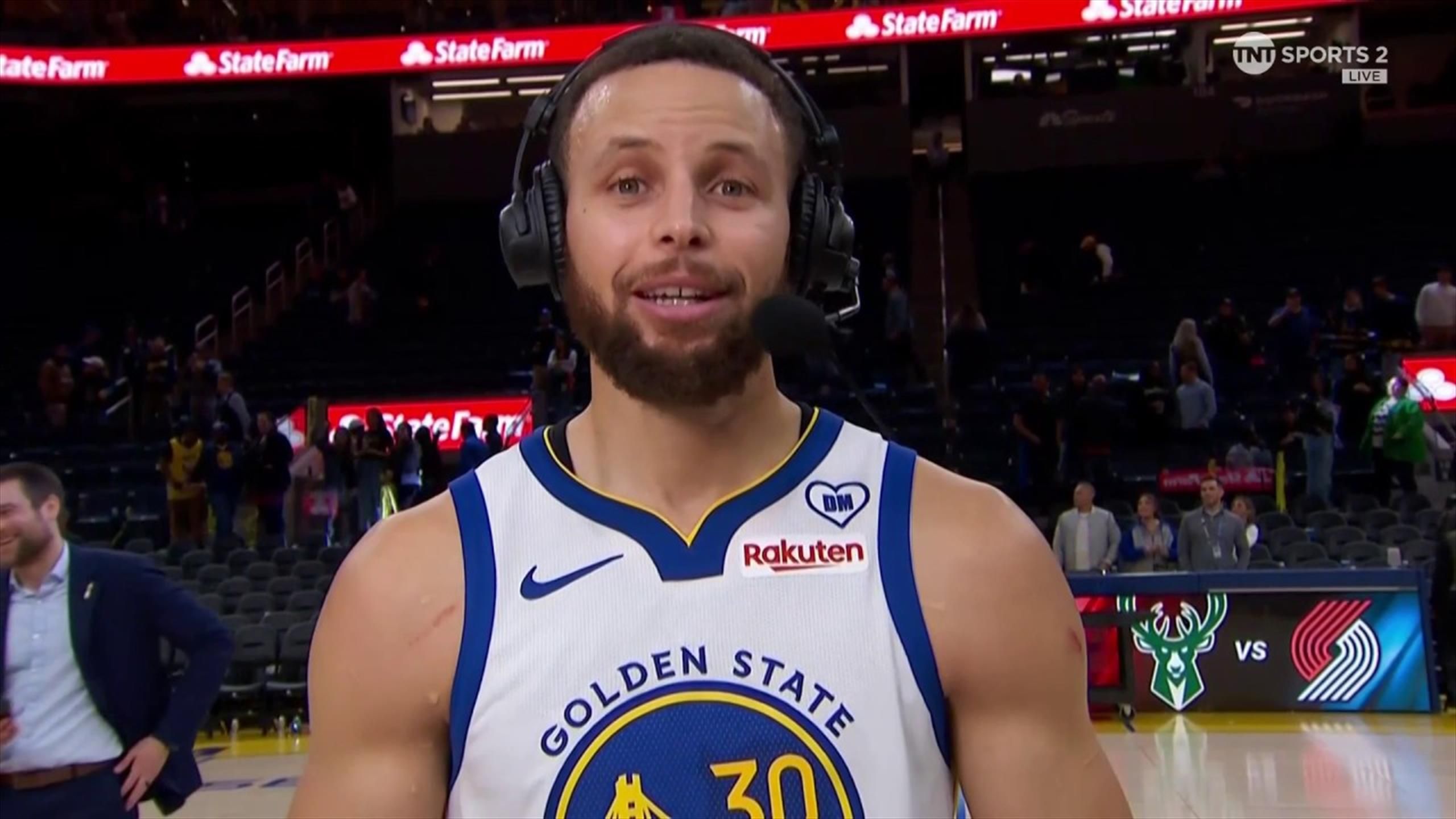 Steph Curry: Golden State Warriors star on victory, facing WNBA star ...