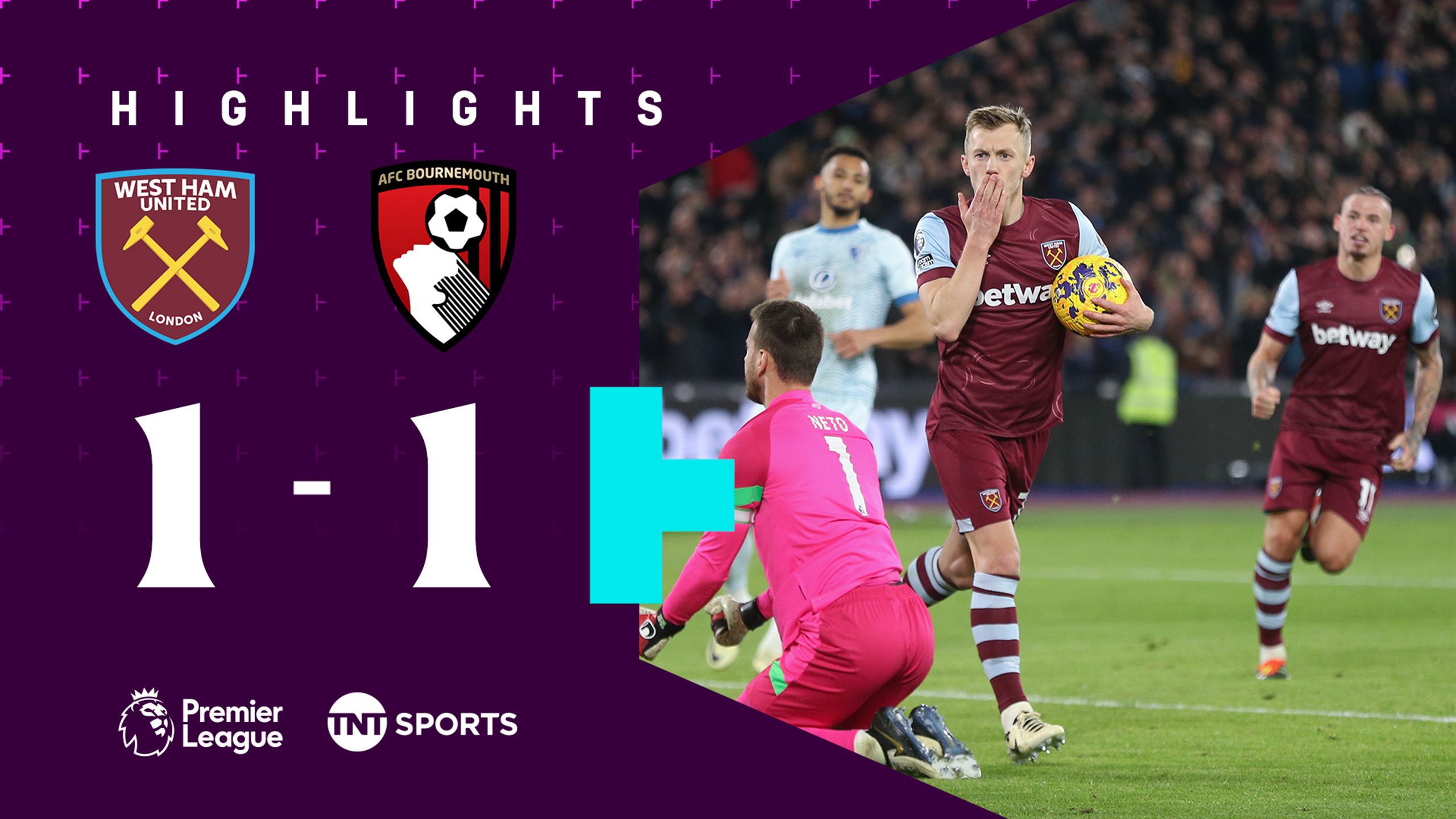 Highlights: James Ward-Prowse penalty rescues draw for West Ham against ...