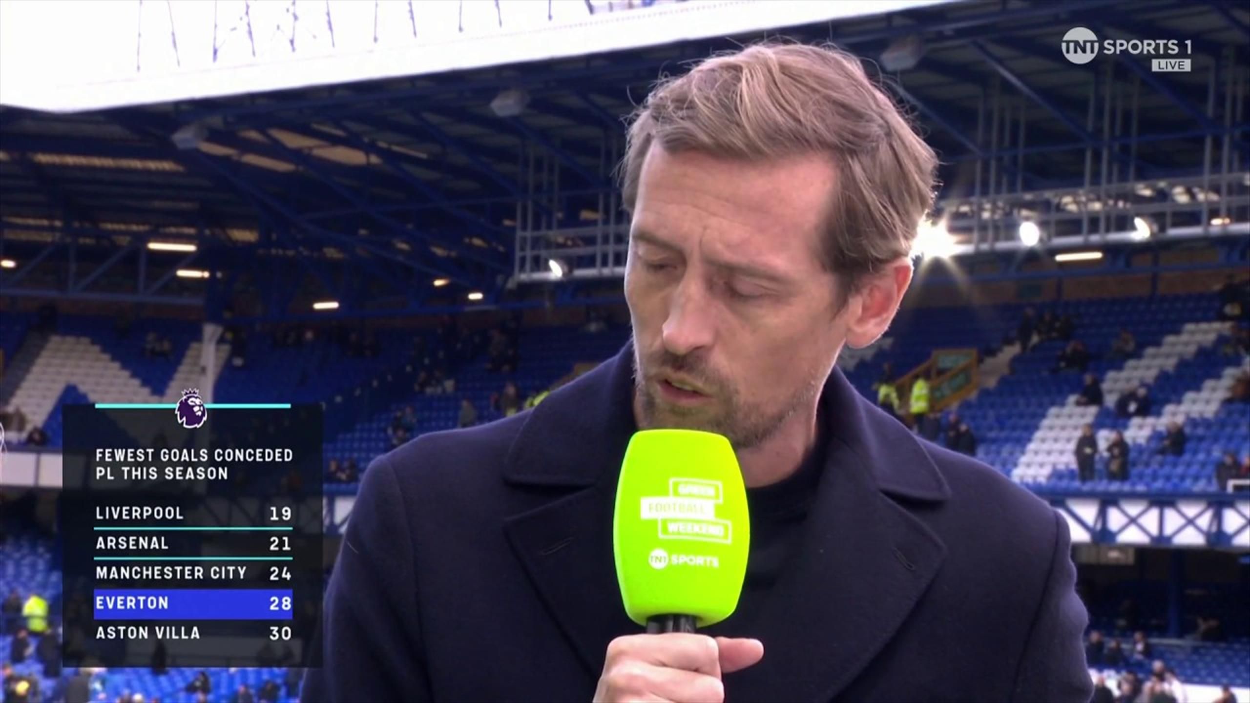 Sean Dyche: Peter Crouch lauds Everton manager's defensive record ahead ...