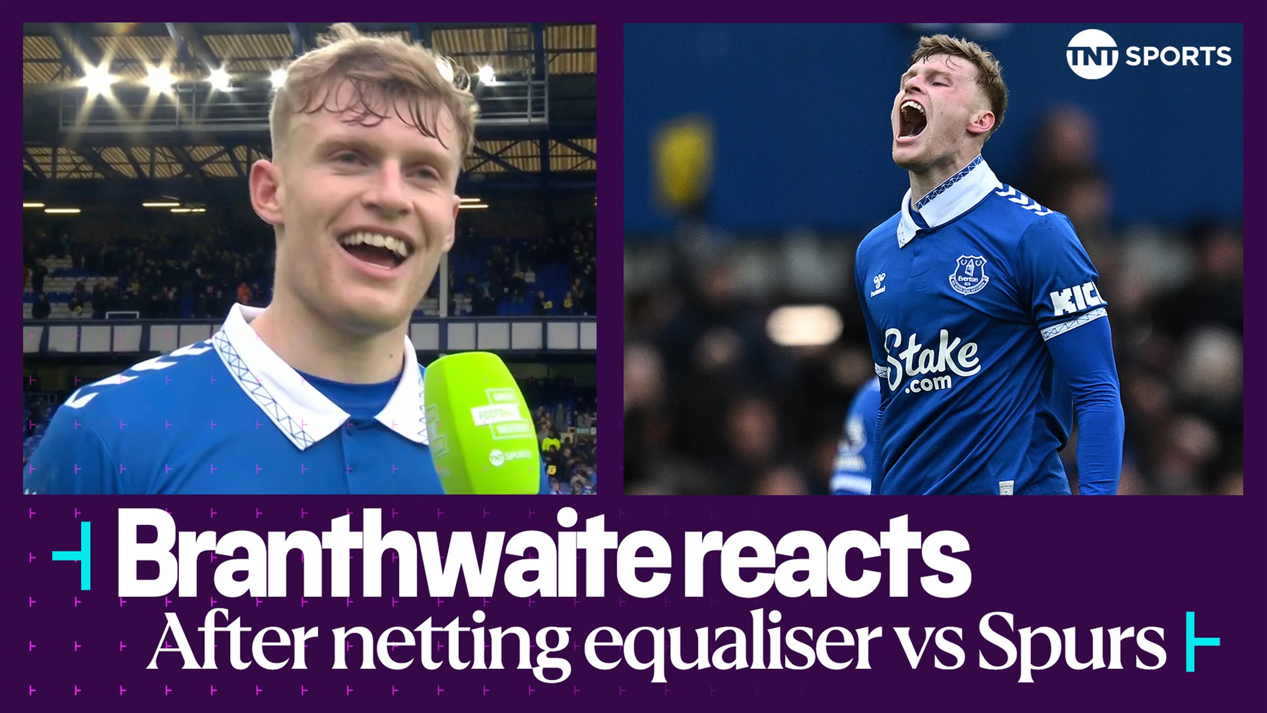 Jarrad Branthwaite delighted as first goal of season seals Everton ...