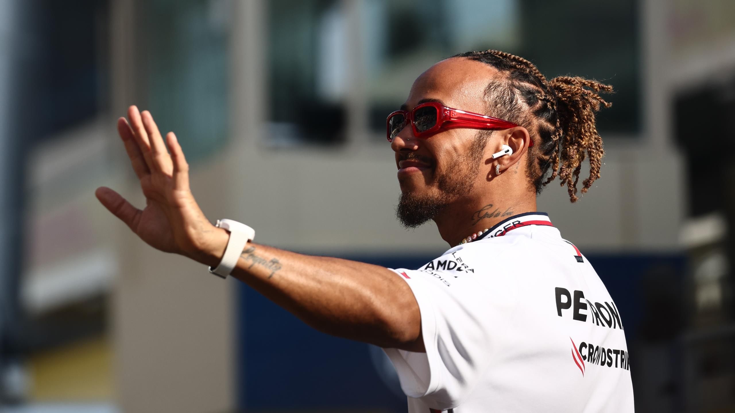 ‘It’s been emotional’ – Lewis Hamilton on ‘surreal’ feeling of entering ...