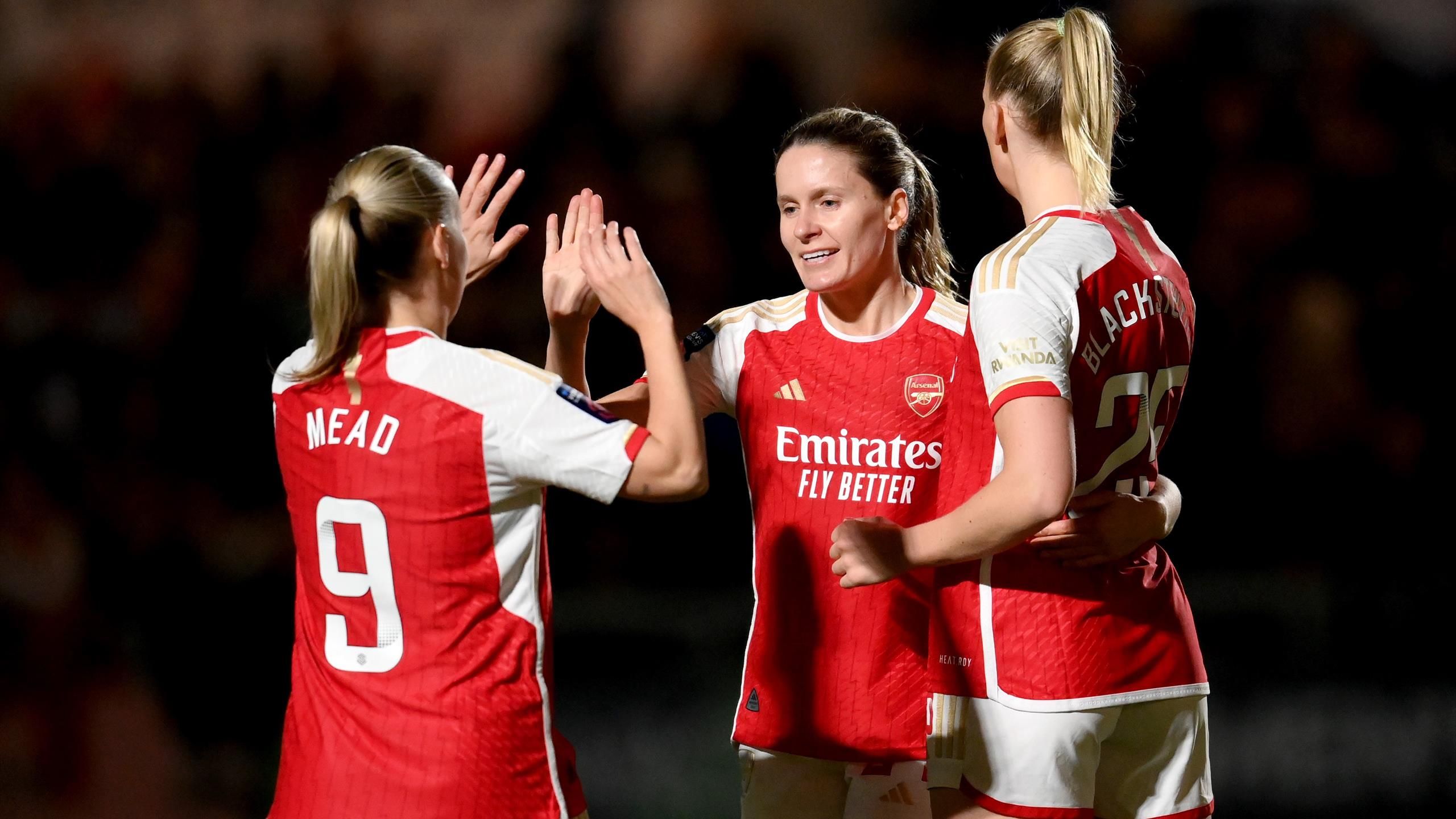 Women's League Cup: Arsenal blitz London City Lionesses to move into ...