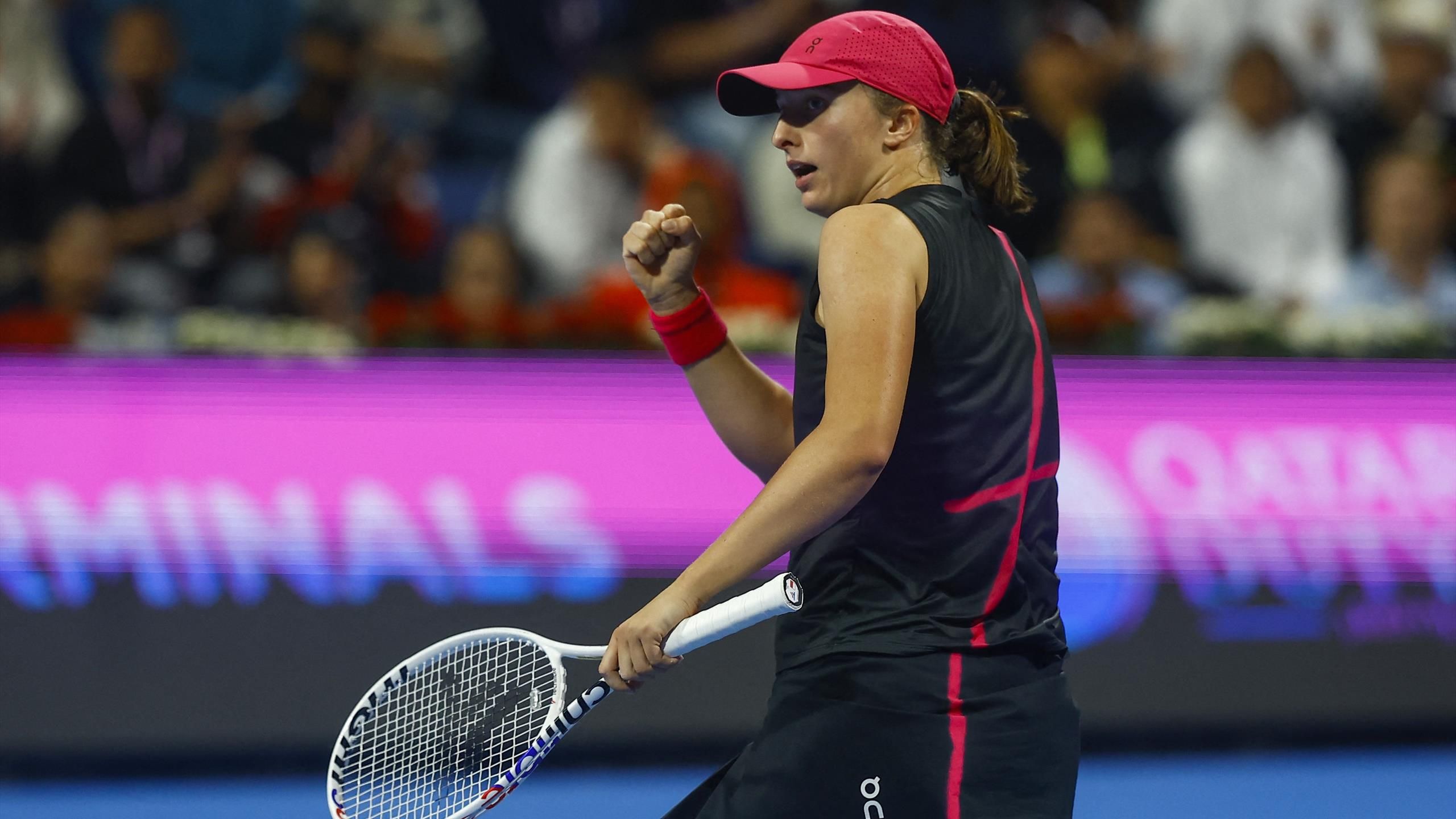 World No. 1 Iga Swiatek defeats Elena Rybakina to claim first title of ...