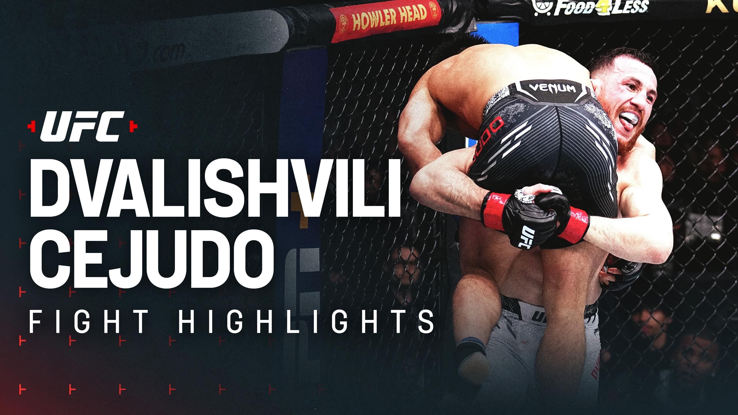 Highlights: Merab Dvalishvili beats Henry Cejudo by decision in their ...