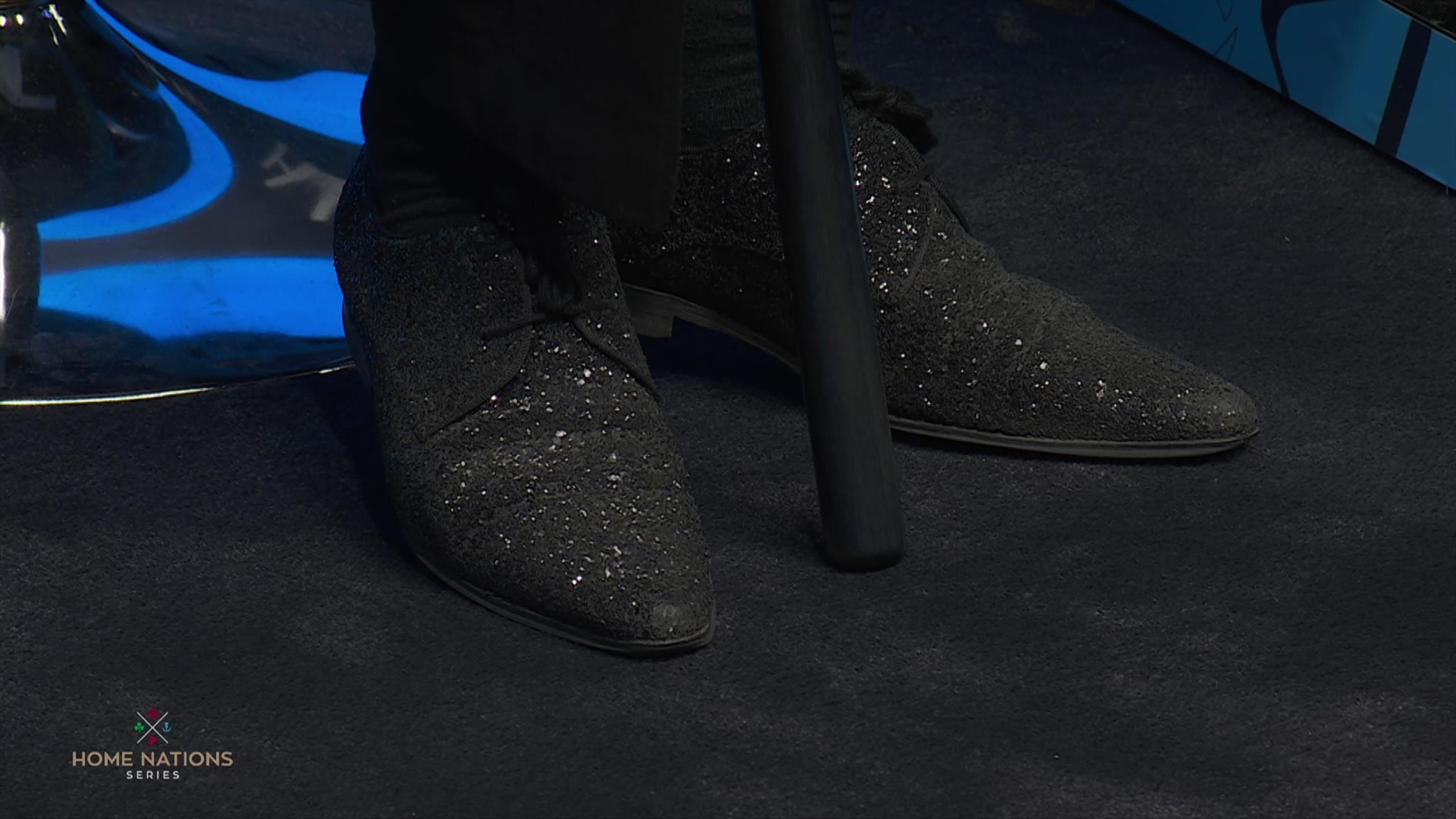 Joe Johnson and Phil Studd impressed by Gary Wilson’s shoes in Welsh ...