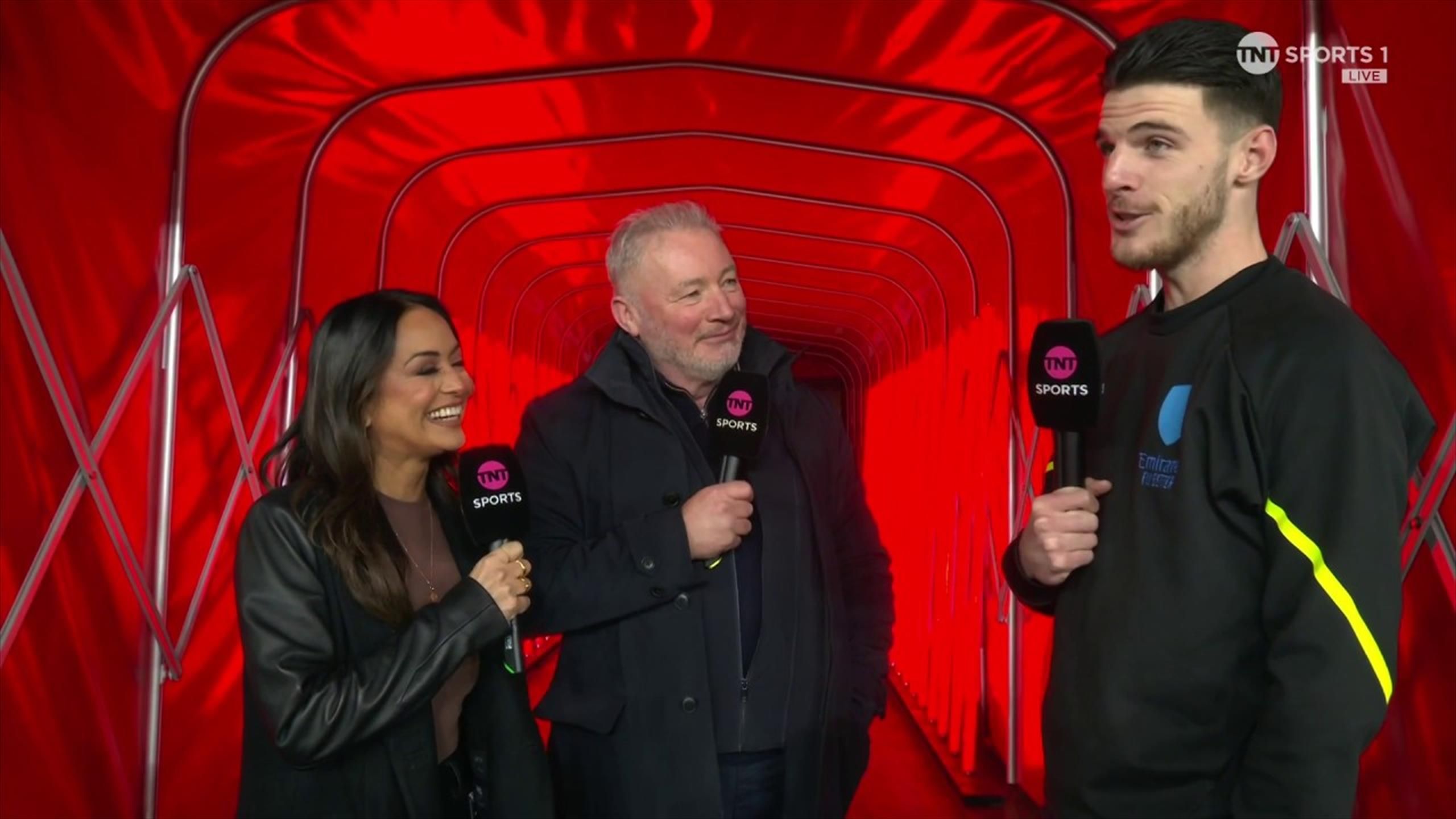 Declan Rice 'enjoying pressure' of competing for trophies at Arsenal ...