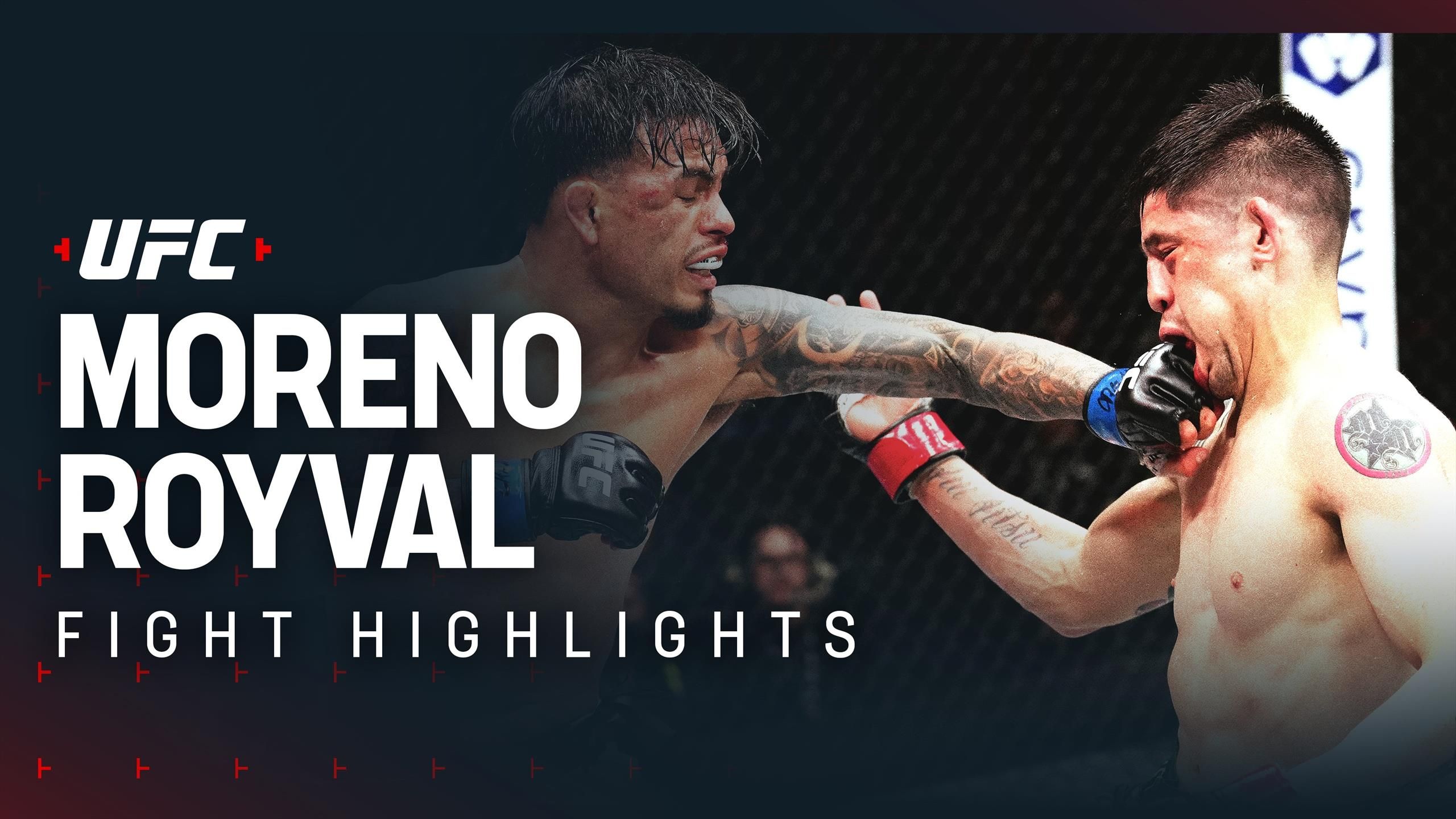 Highlights as Brandon Royval beats Brandon Moreno at UFC Fight Night in ...