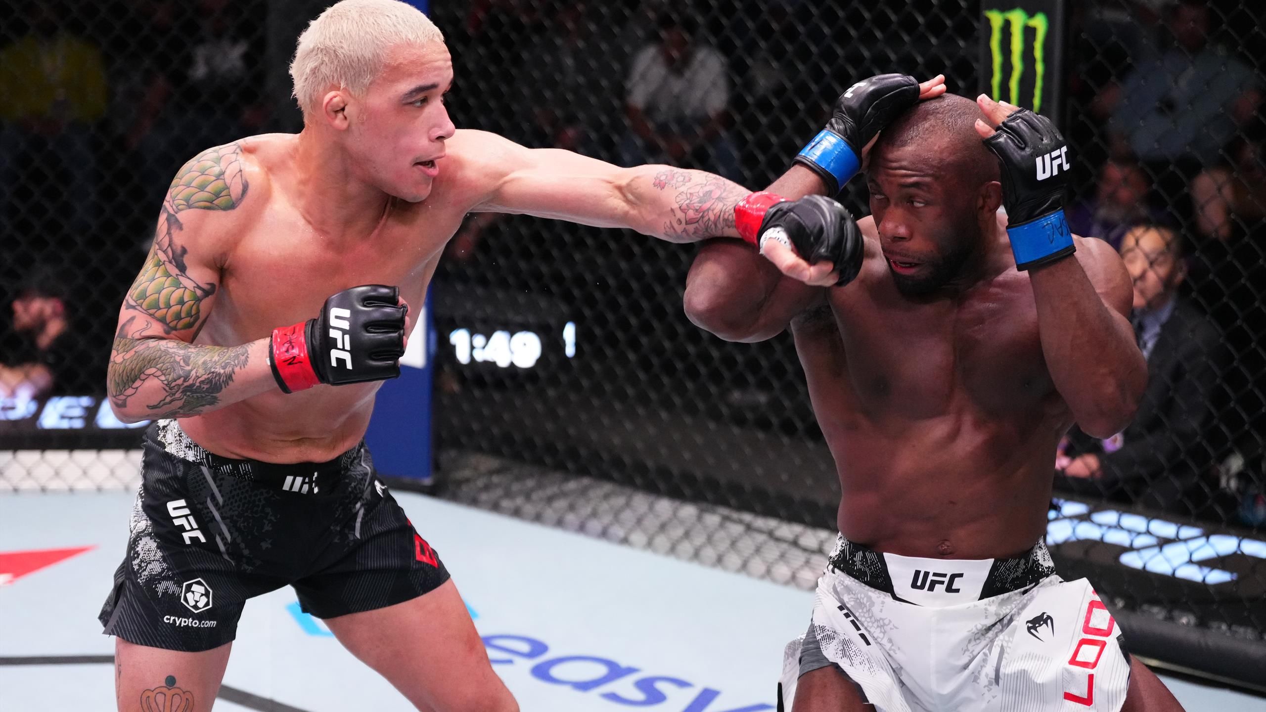 Watch Bryan Battle and Ange Loosa trade insults after fight ends in a ...