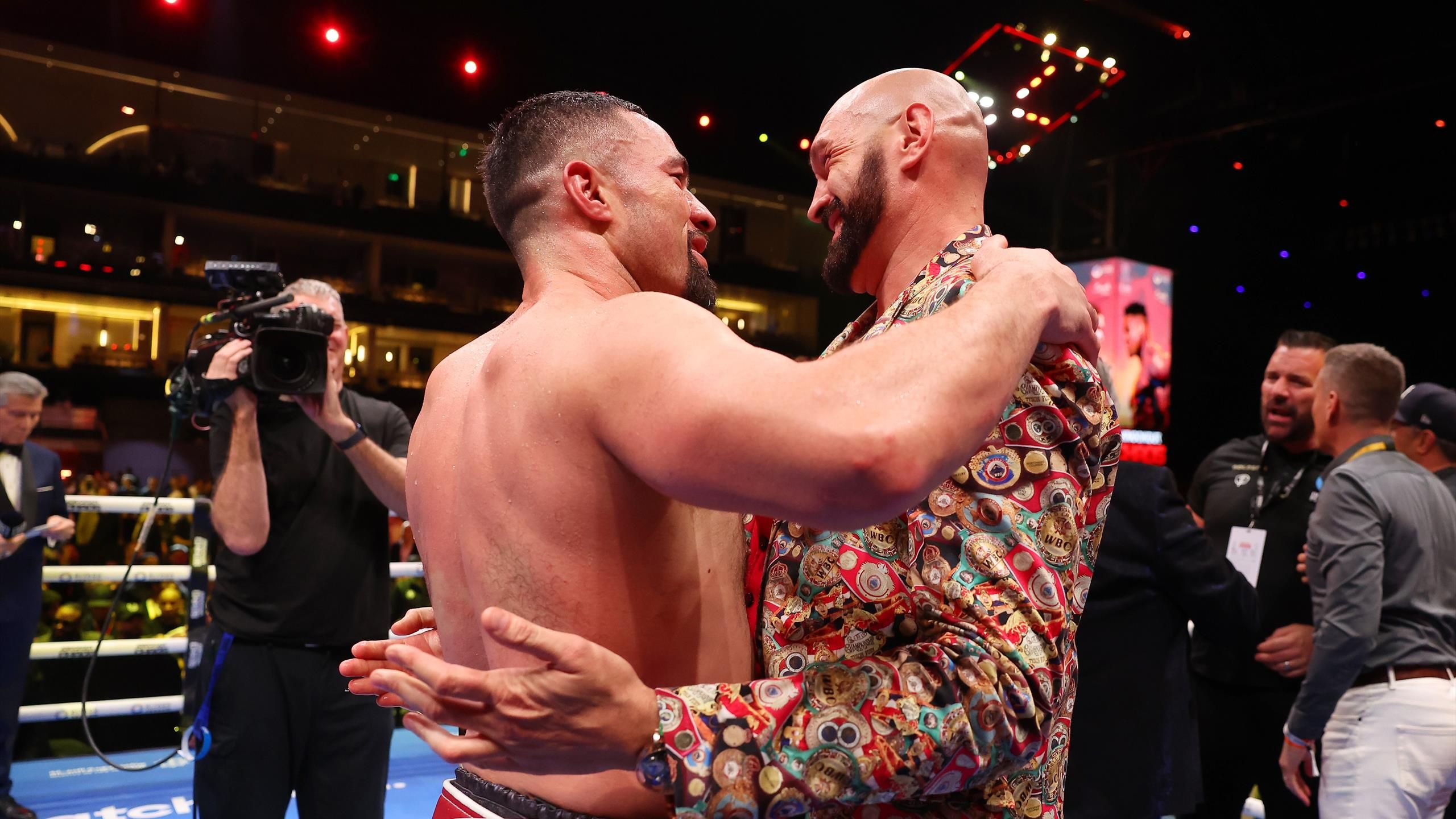 Tyson Fury could fight 'great friend' Joseph Parker, claims Carl Frampton - 'Stranger things ...