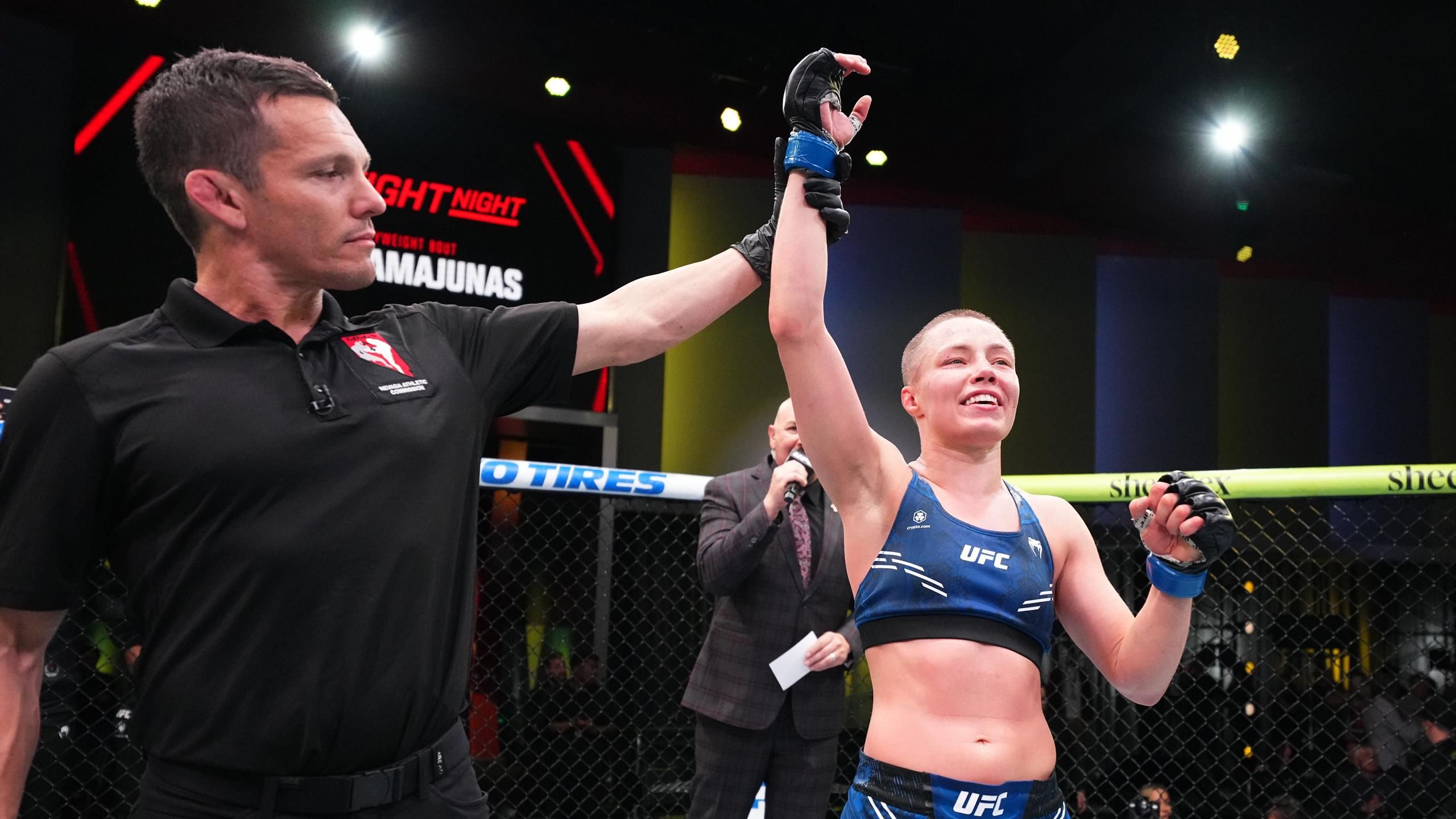 Rose Namajunas defeats Amanda Ribas via unanimous decision at UFC Fight ...