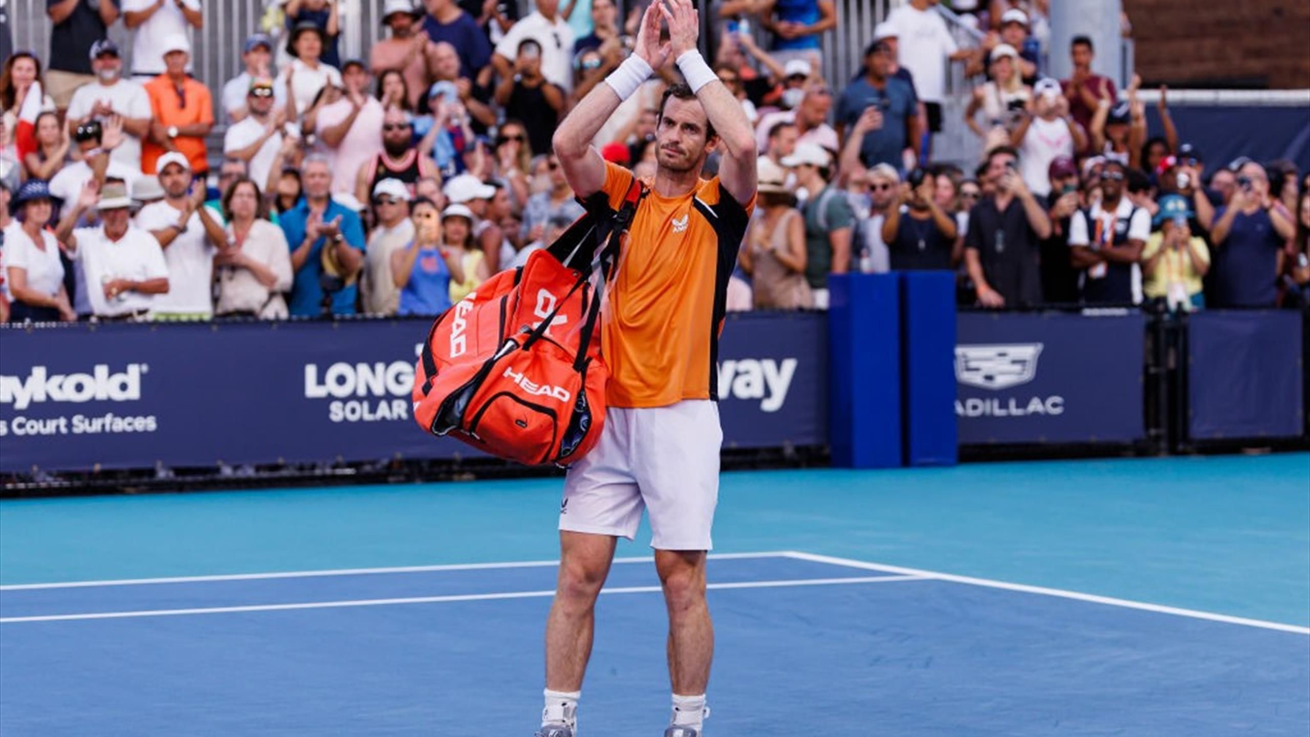 Andy Murray out for 'extended period' after rupturing ankle ligaments at Miami Open - 'A tough ...