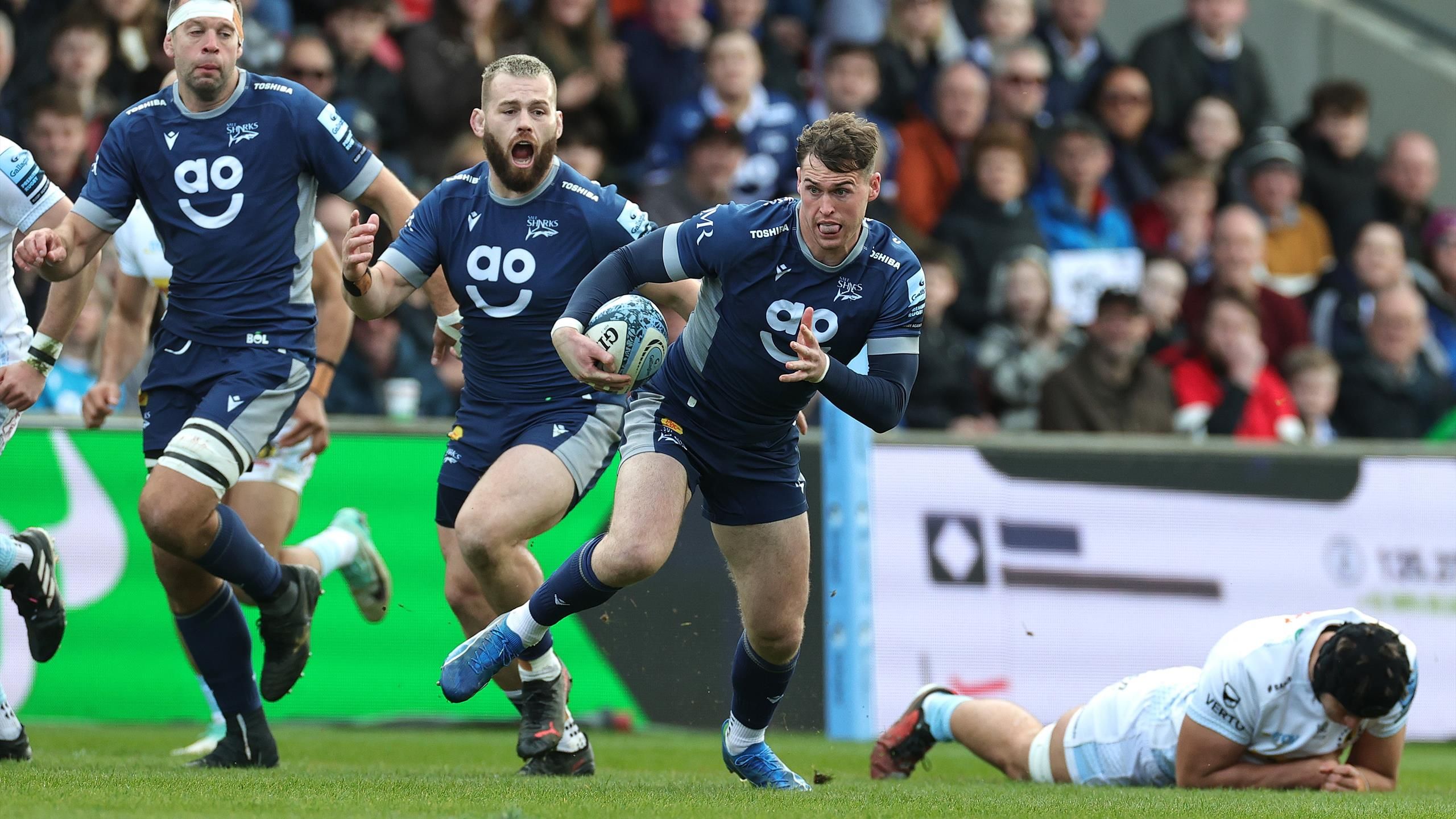 ‘Worth waiting for’ – Tom Roebuck the hat-trick hero in dominant Sale ...